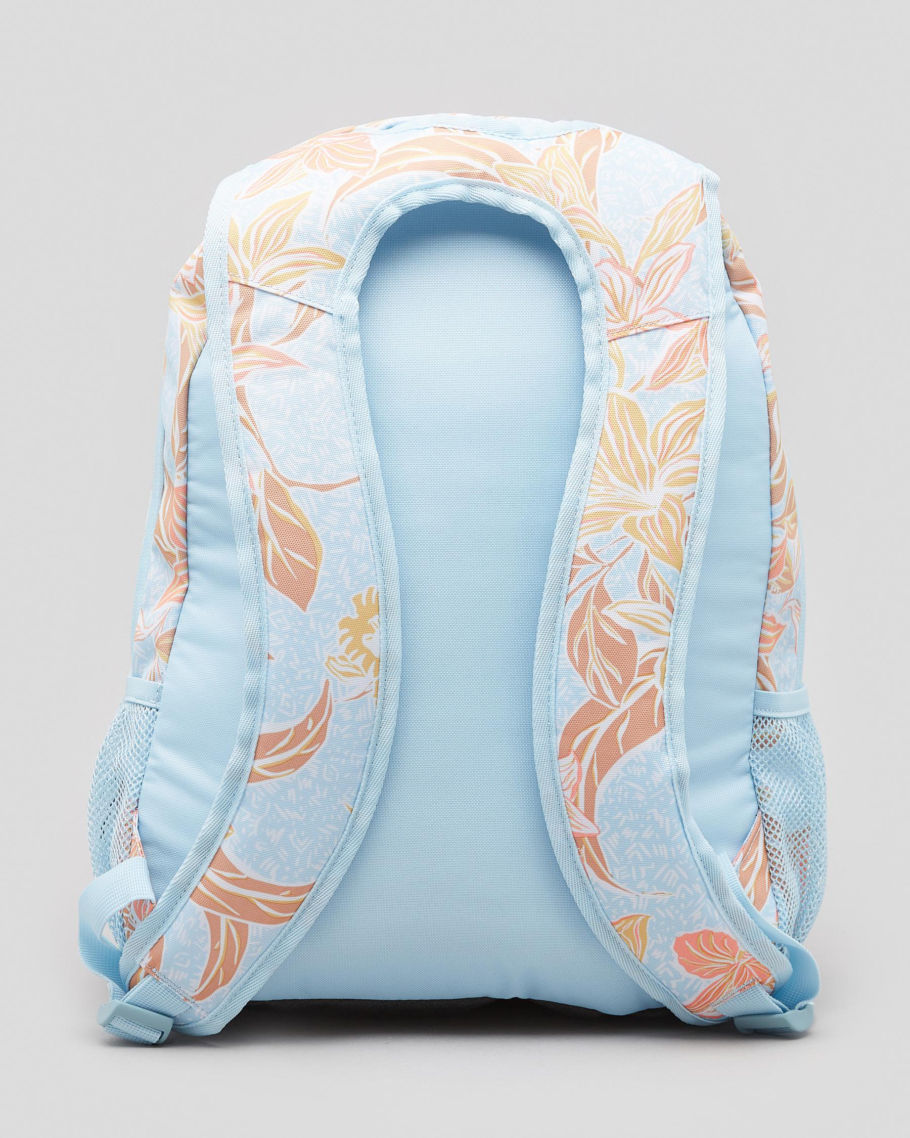 Roxy Shadow Swell Backpack In Cool Blue S Island Time - FREE* Shipping ...