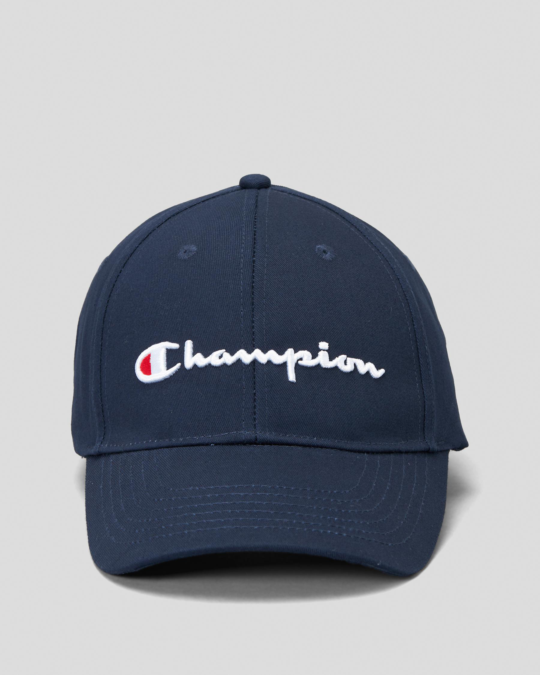 Champion Logo Cap In Navy - Fast Shipping & Easy Returns - City Beach ...