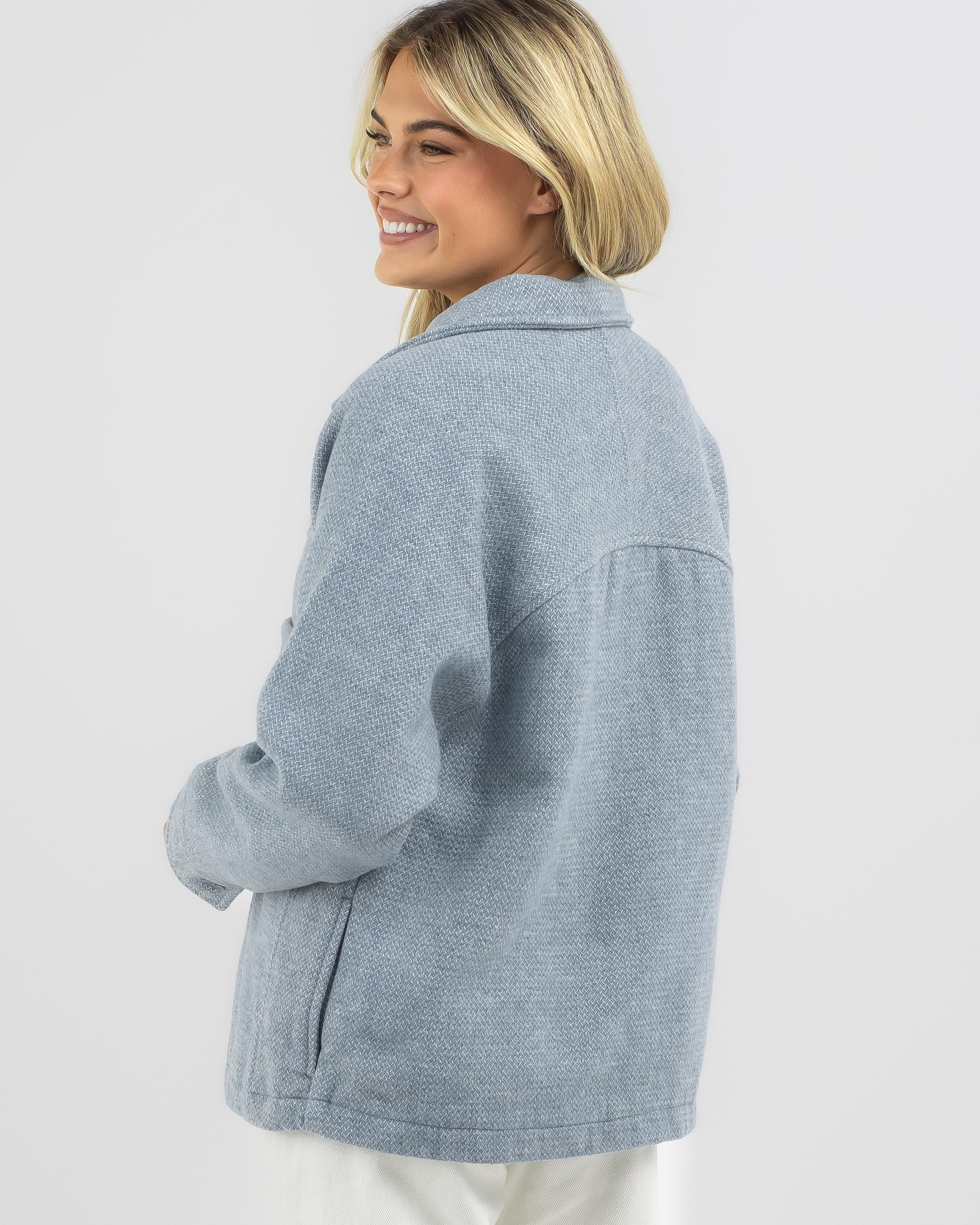 Rhythm Fairbanks Jacket In Blue Marle | City Beach Australia