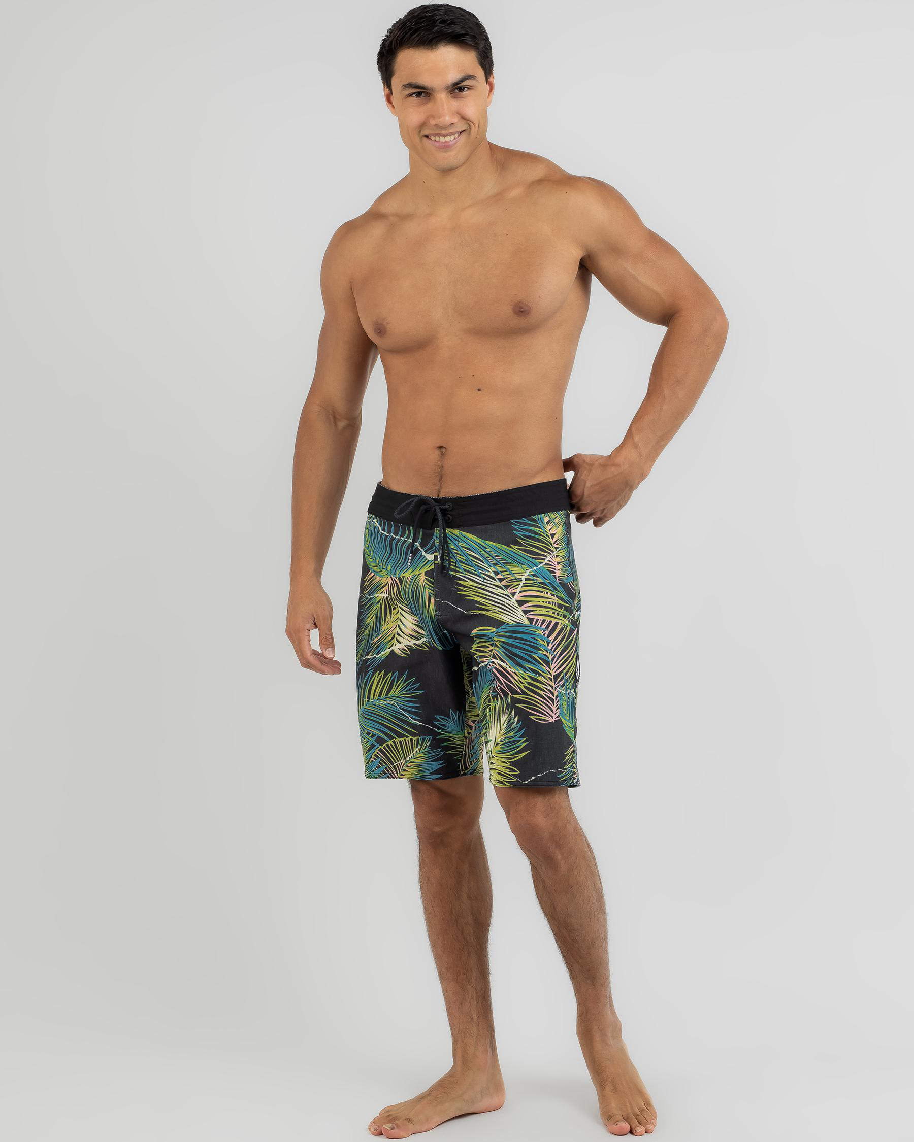 Volcom Stoney Home Grown Board Shorts In Black - Fast Shipping & Easy ...