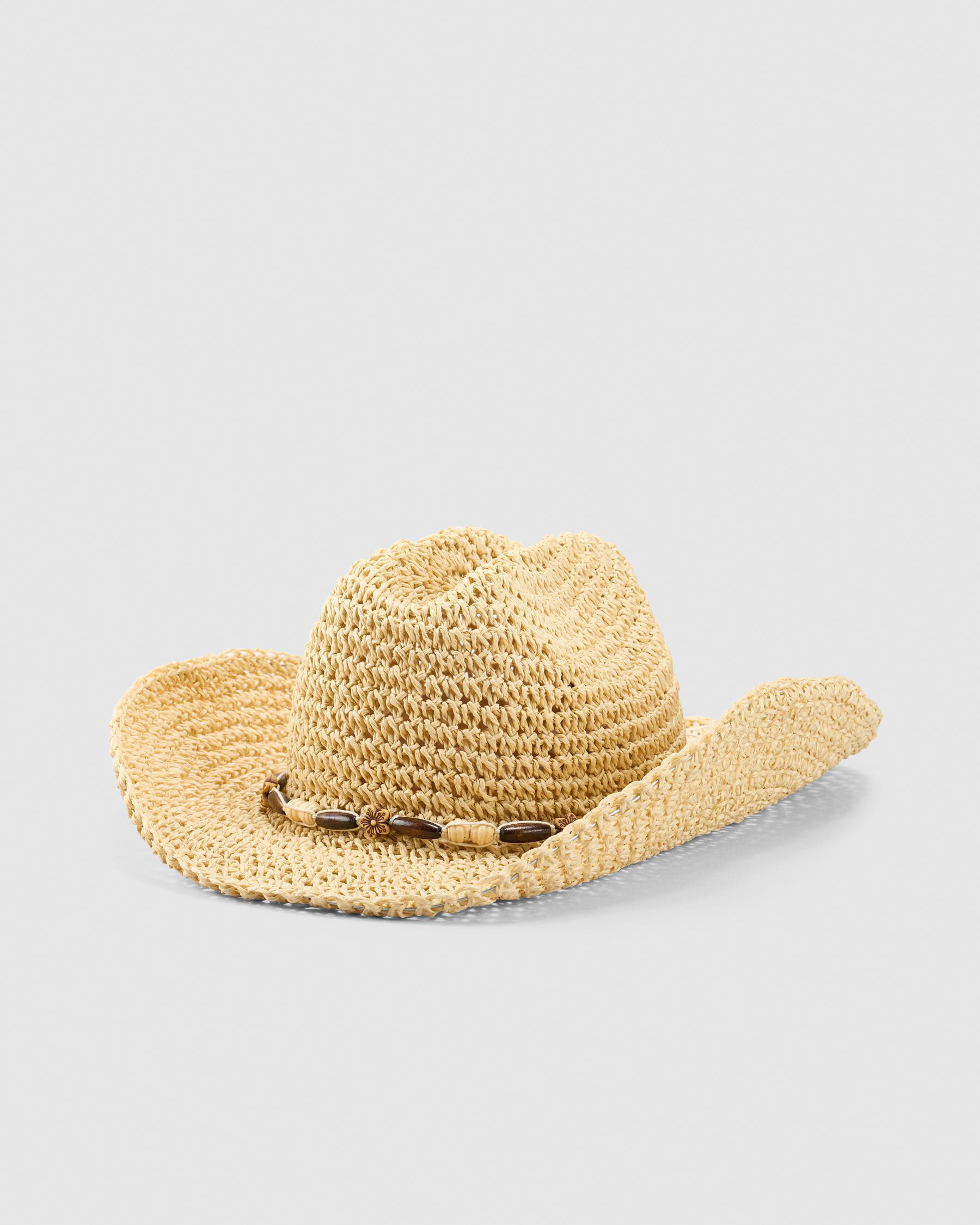 Shop Mooloola Jade Cowgirl Hat In Natural - Fast Shipping & Easy ...