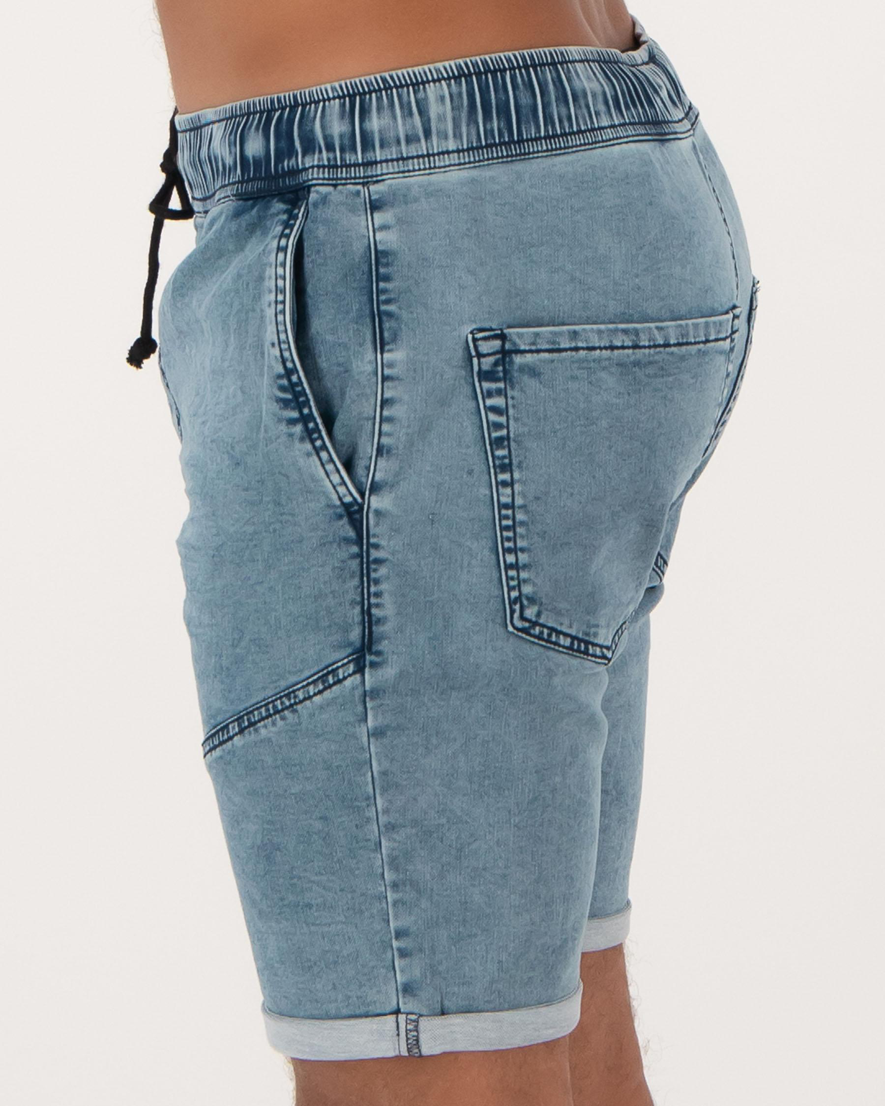 Shop Lucid Manic Walk Shorts In Blue - Fast Shipping & Easy Returns ...