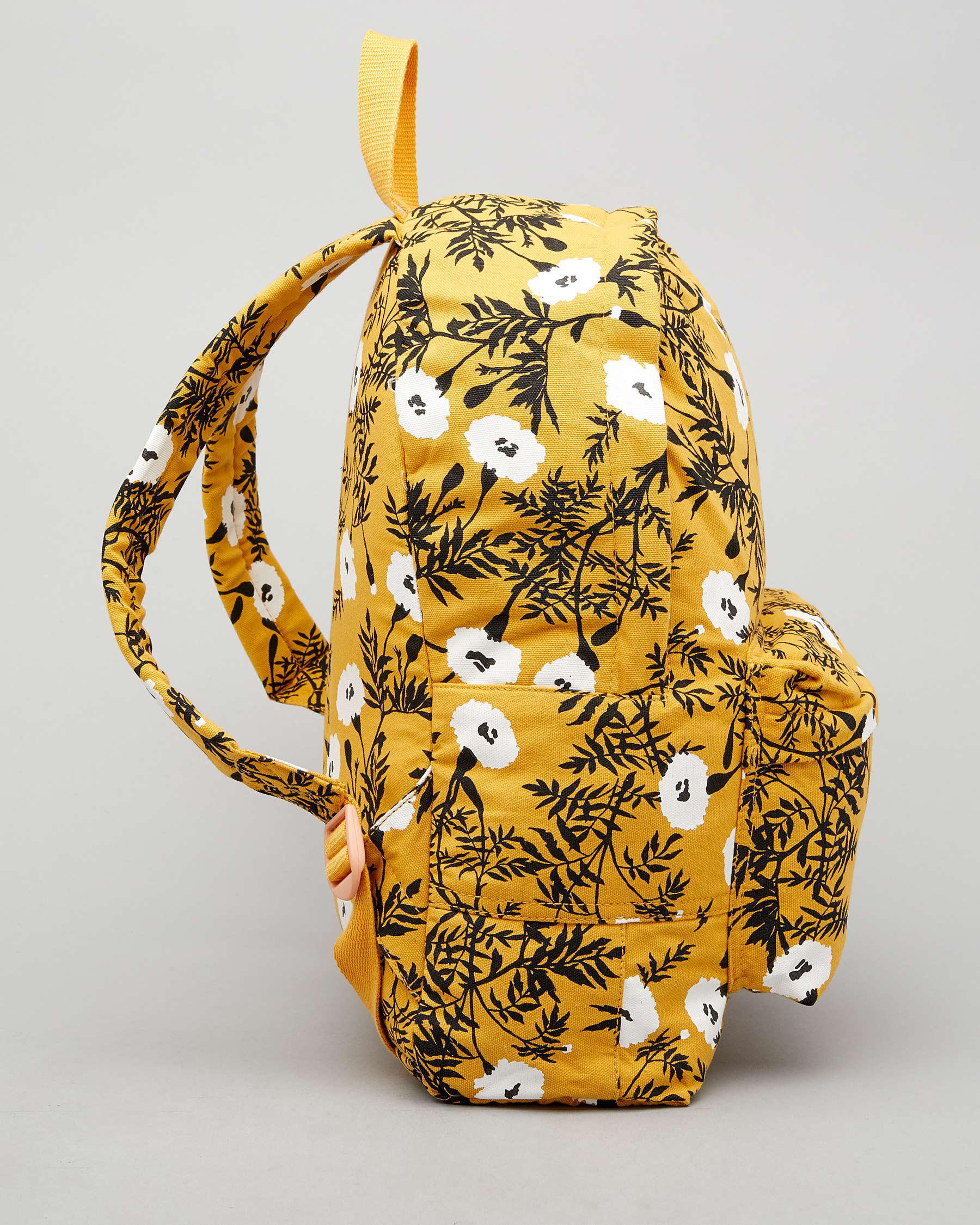 Shop Roxy Sugar Baby Backpack In Honey Gold Honey - Fast Shipping ...