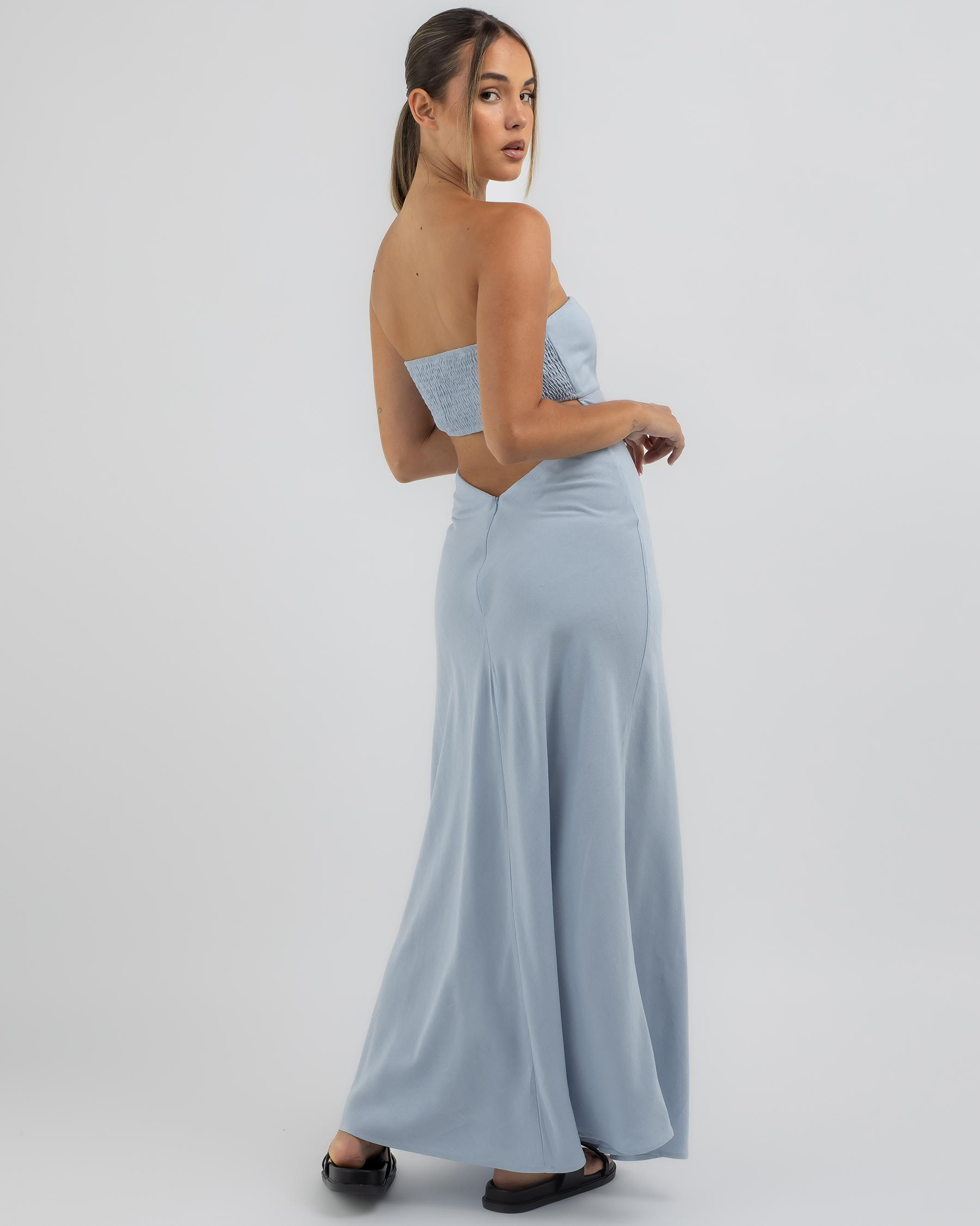 Shop Thanne Claire Maxi Dress In Blue - Fast Shipping & Easy Returns - City Beach Australia