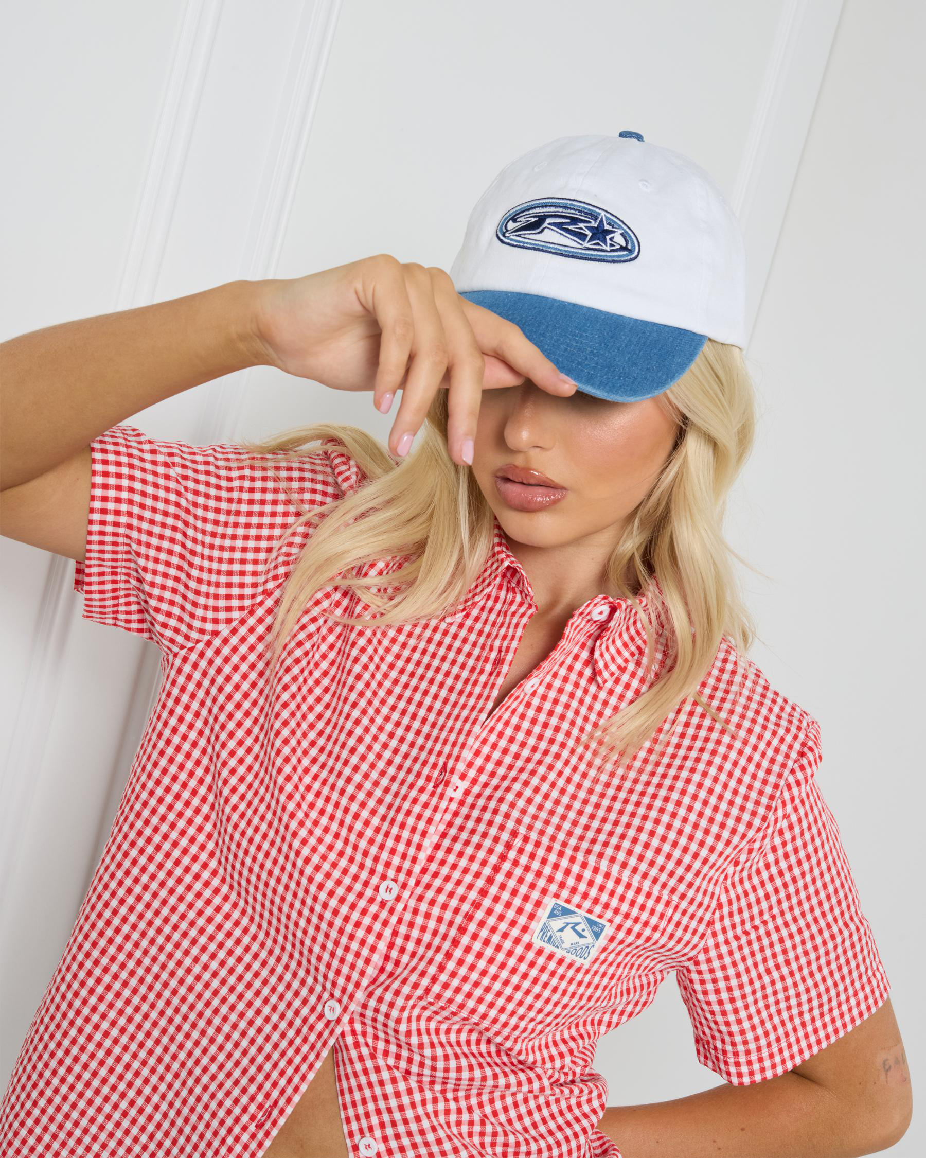 Rusty Dallas Dad Cap In White - FREE* Shipping & Easy Returns ...