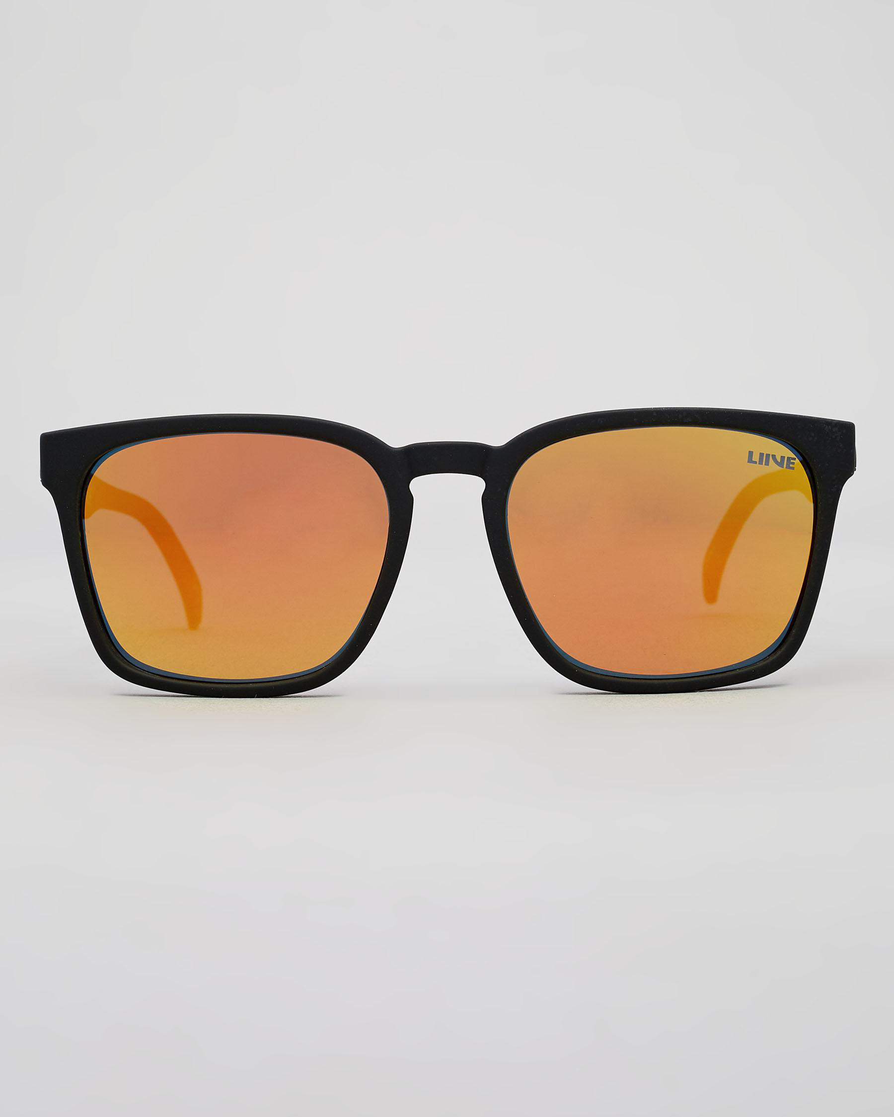 Shop Liive Alik Polarised Sunglasses In Matt Black - Fast Shipping ...