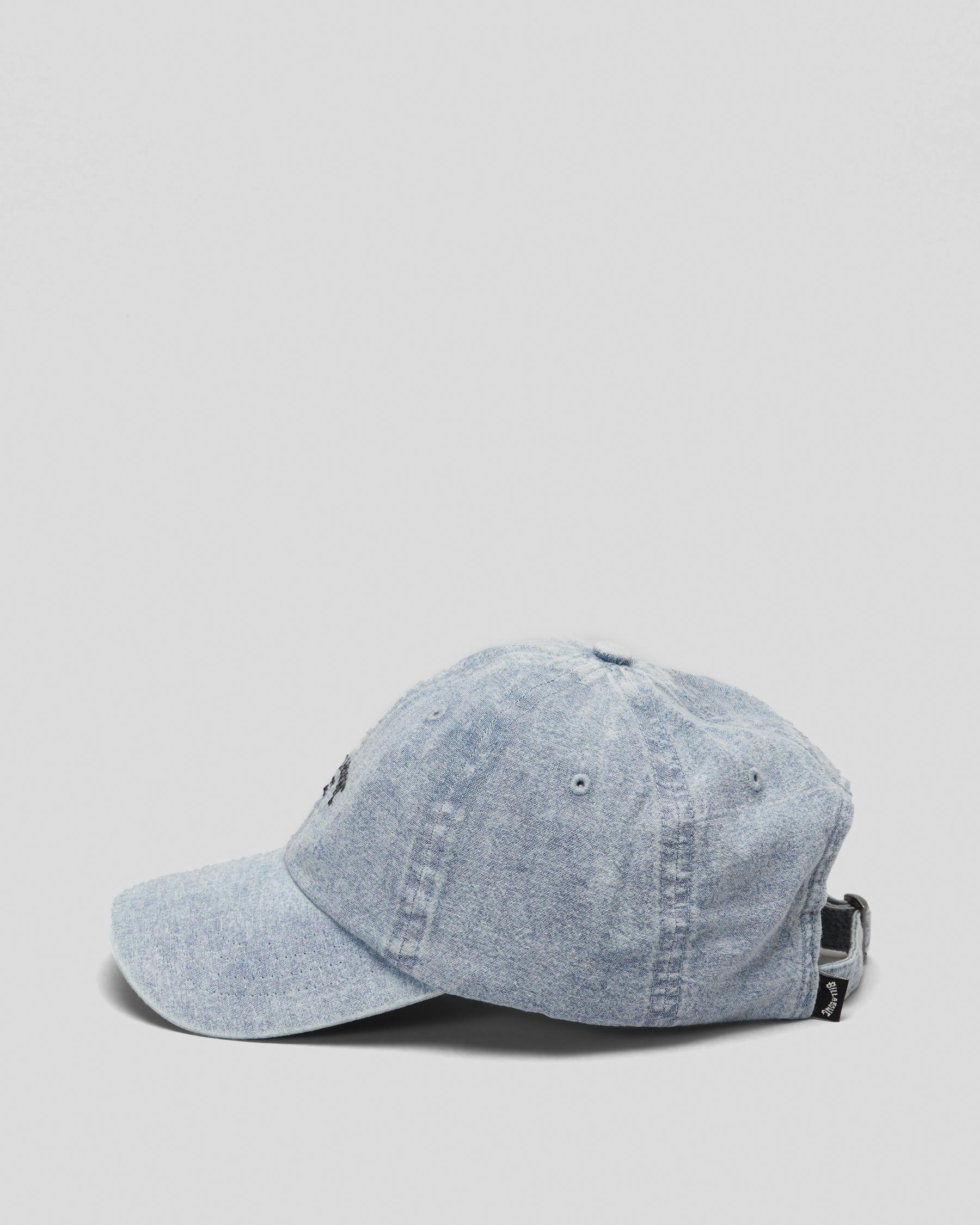 Shop Billabong Peyote Washed Dad Cap In Washed Blue - Fast Shipping ...