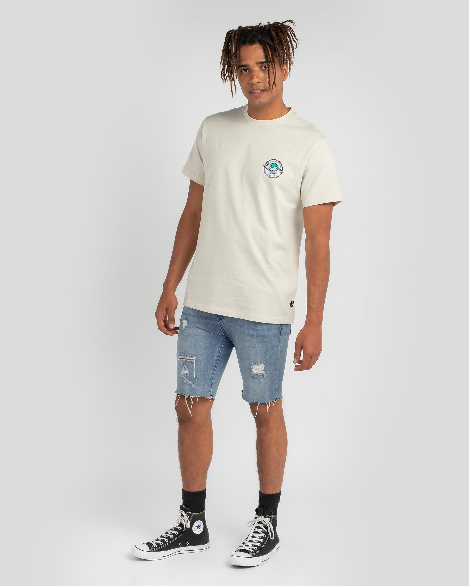 Shop Billabong Diamond T-Shirt In Rock - Fast Shipping & Easy Returns ...
