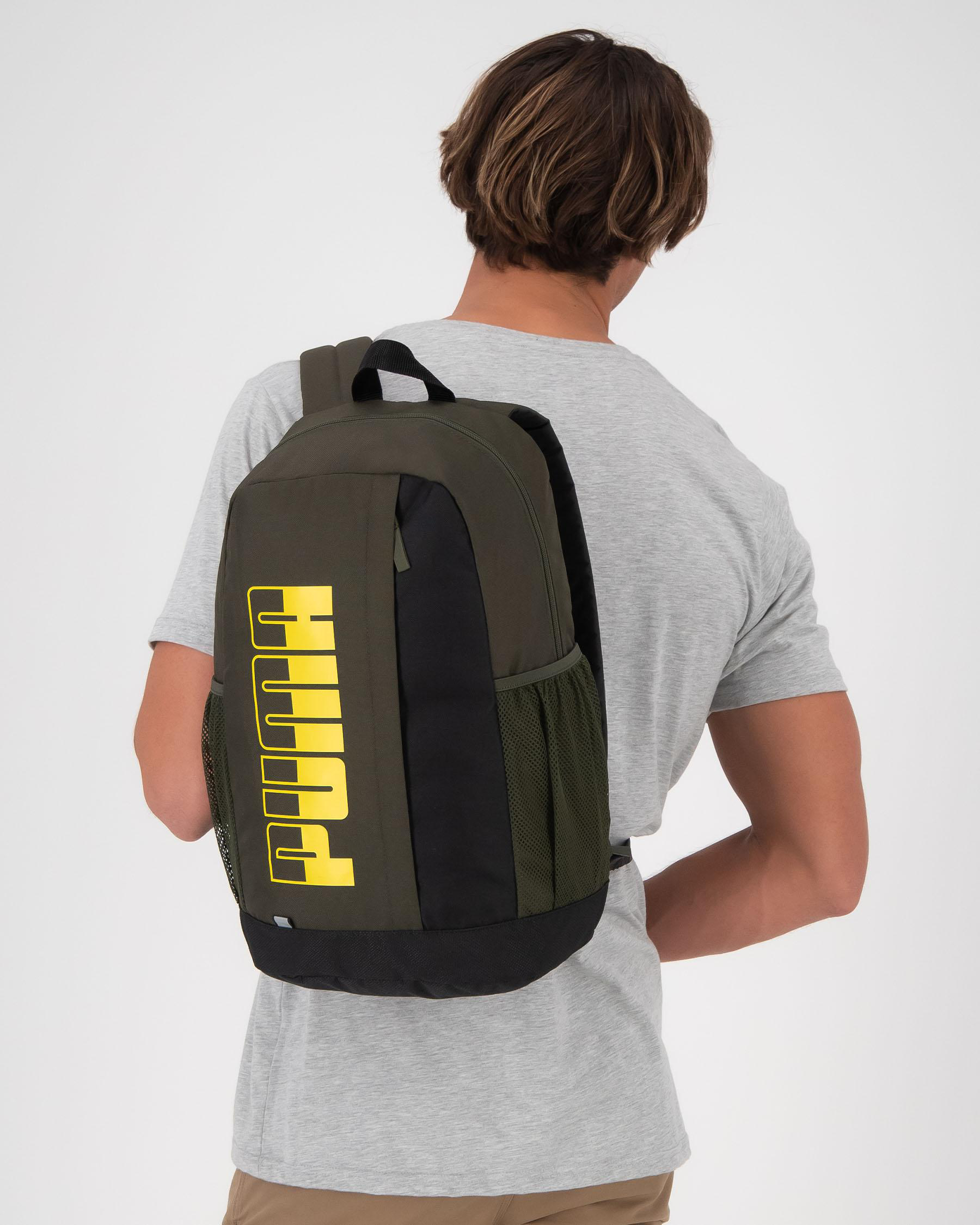 Shop Puma Plus Backpack In Forest Night - Fast Shipping & Easy Returns ...