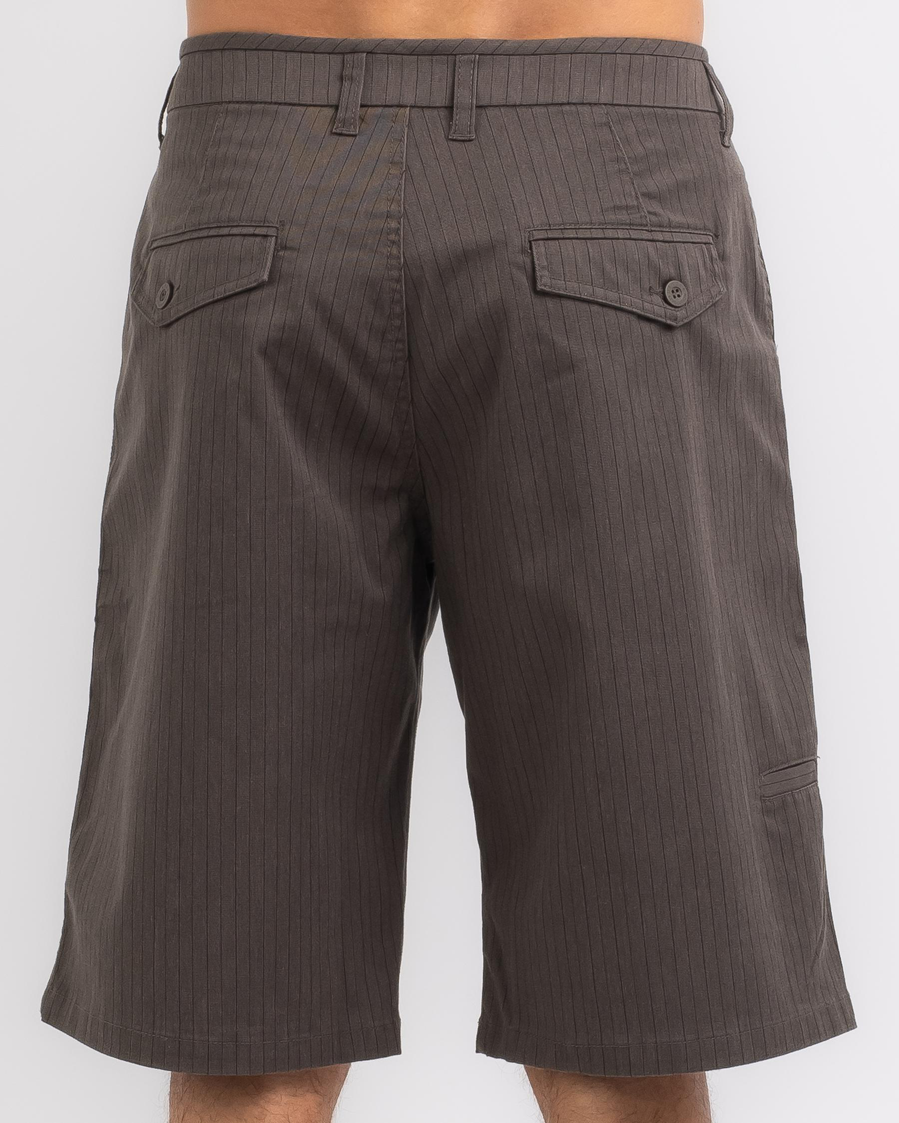 Shop Dexter Rail Walk Shorts In Charcoal - Fast Shipping & Easy Returns ...