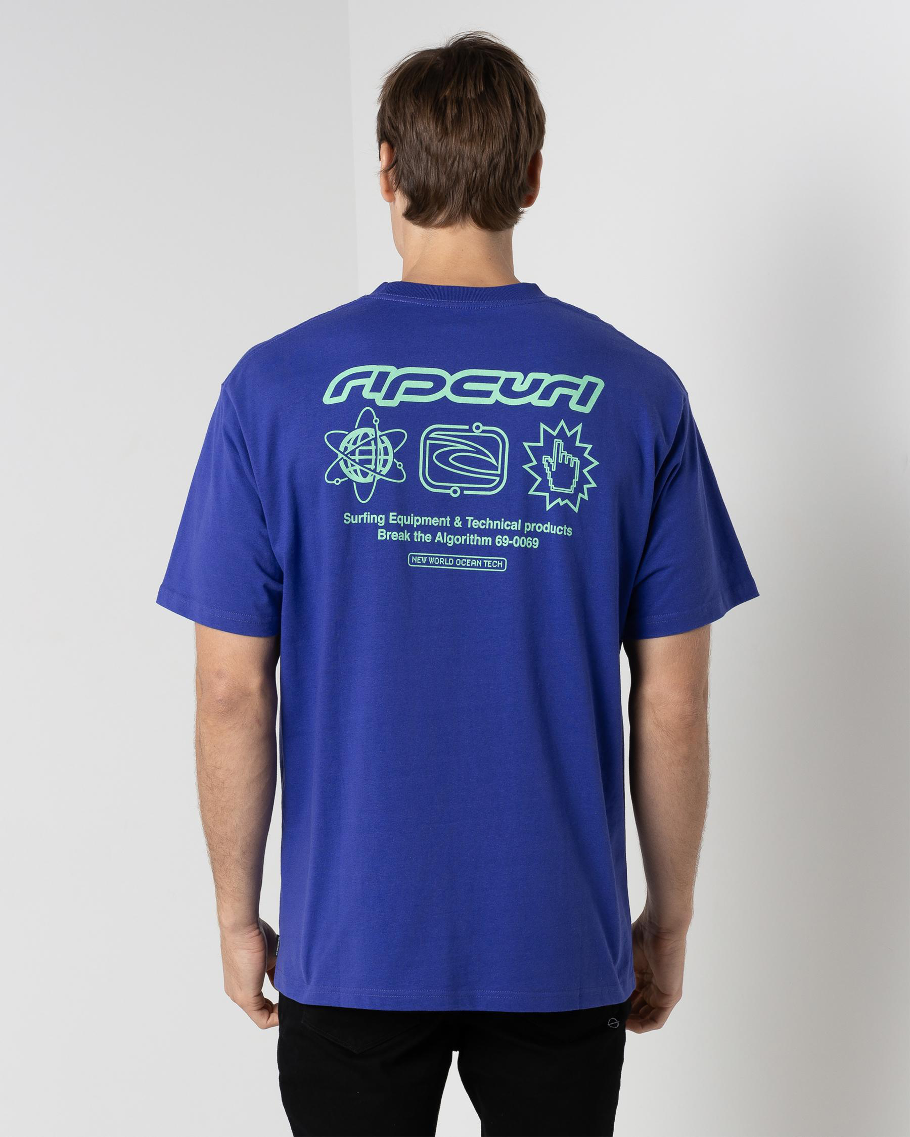 Shop Rip Curl Archive Super Computer T-Shirt In Wild Berry - Fast ...