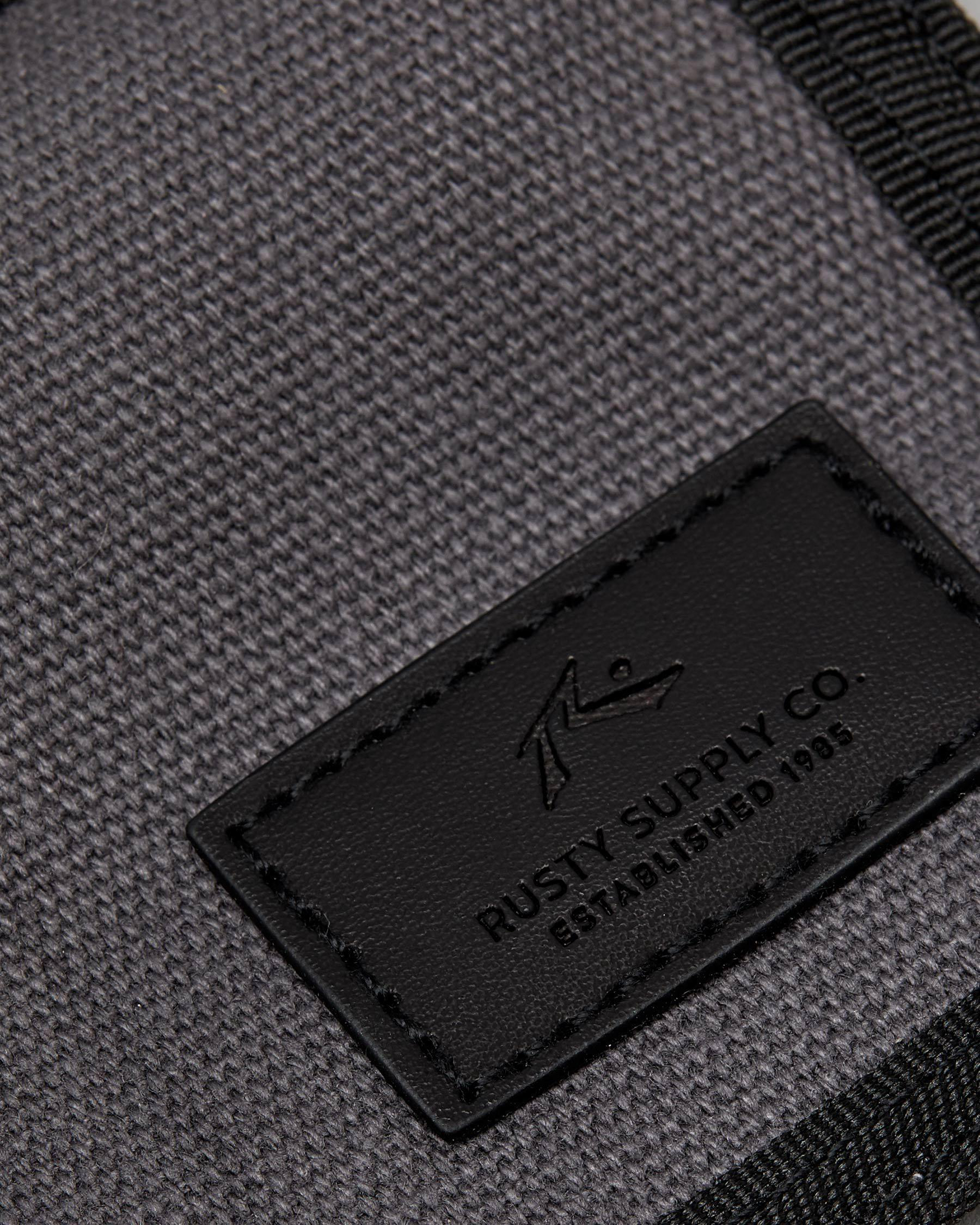 Rusty Wander Tri-Fold Wallet In Gunmetal Grey - Fast Shipping & Easy ...