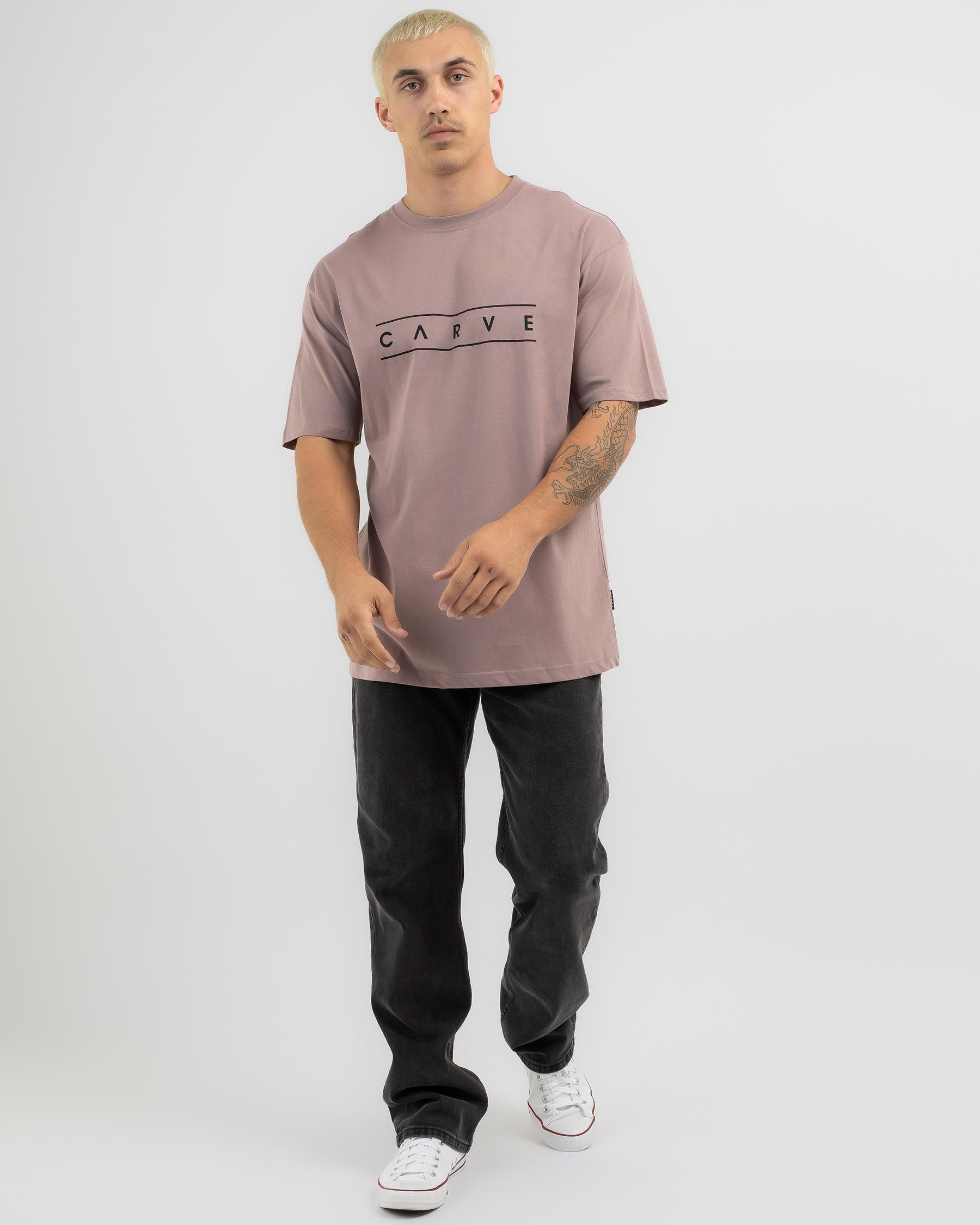 Shop Carve Snapper T-Shirt In Cinder - Fast Shipping & Easy Returns ...