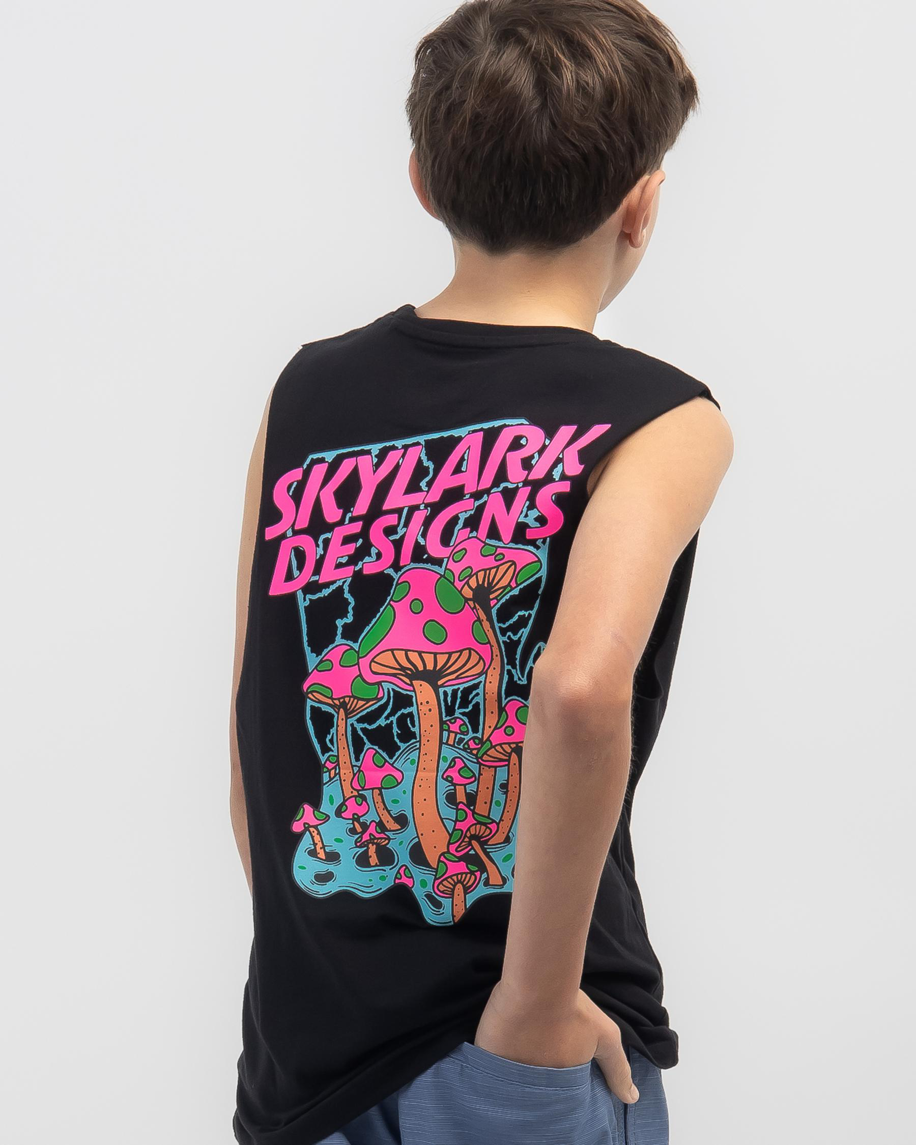 Shop Skylark Boys' Dreaming Muscle In Black - Fast Shipping & Easy ...