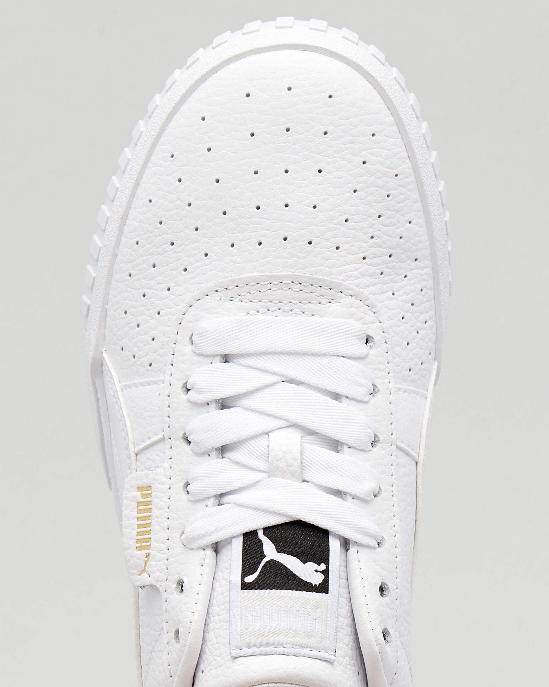Puma Womens Cali Shoes In Puma White | City Beach Australia