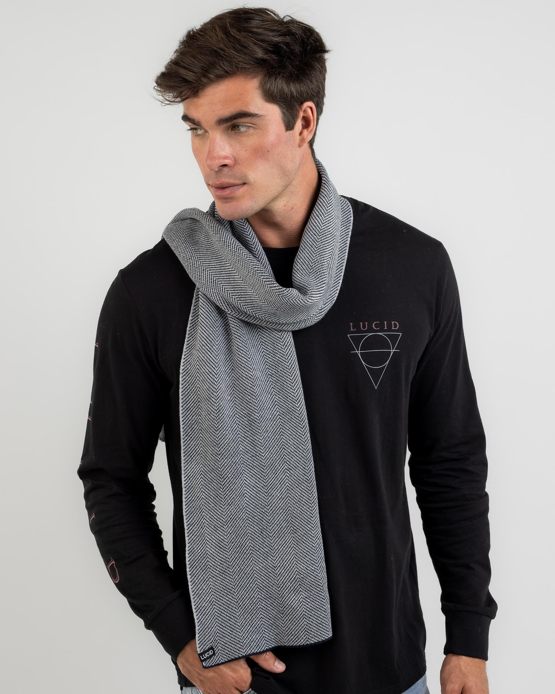 Shop Lucid Algid Scarf In Navy - Fast Shipping & Easy Returns - City ...