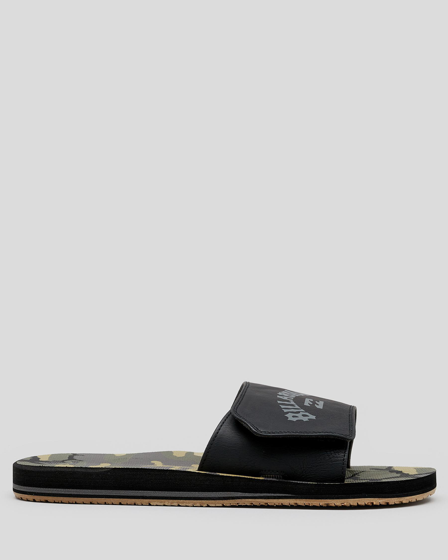 Shop Billabong All Day Impact Slides In Camo - Fast Shipping & Easy ...