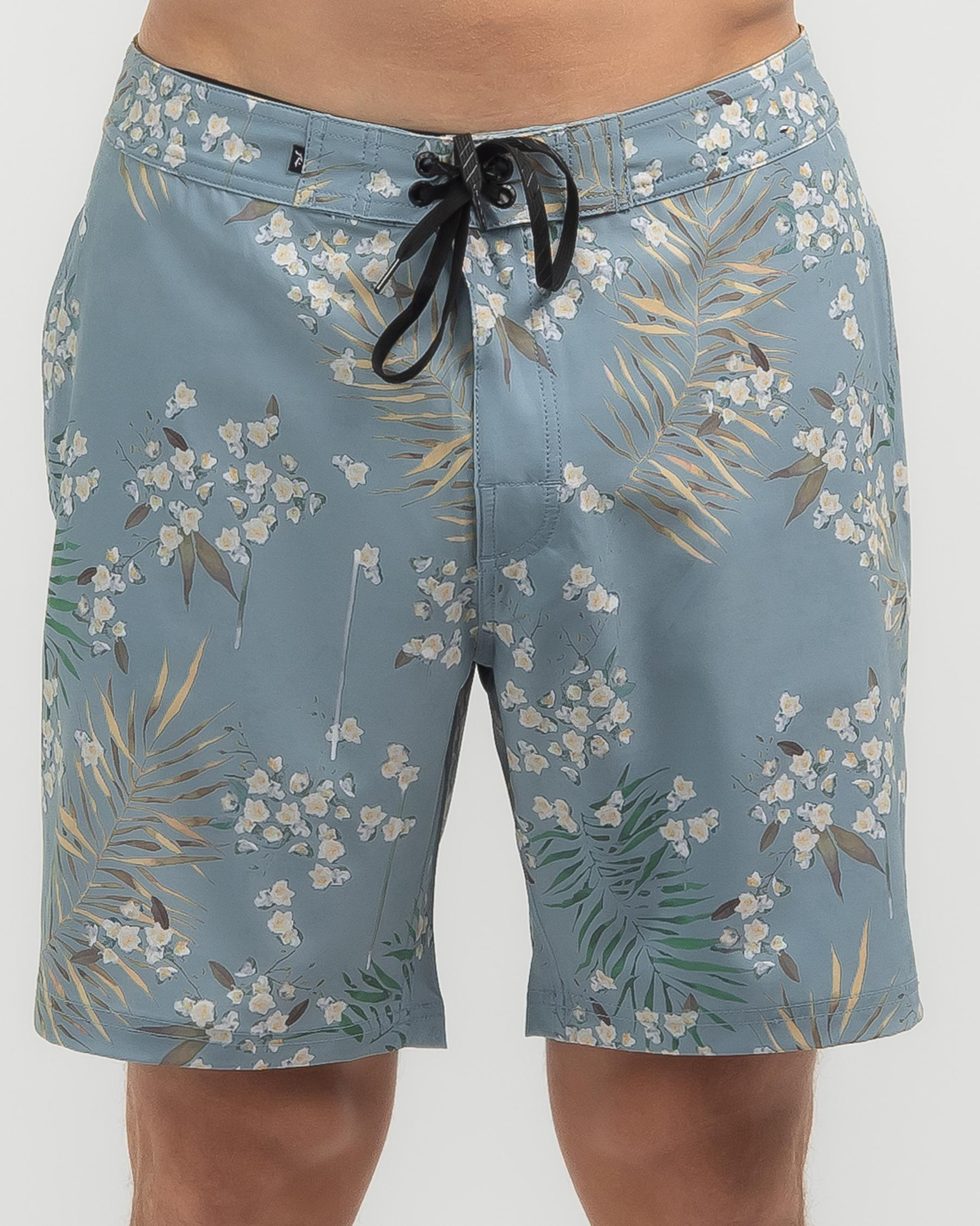 Shop Rusty Peking Board Shorts In Ash Blue - Fast Shipping & Easy ...