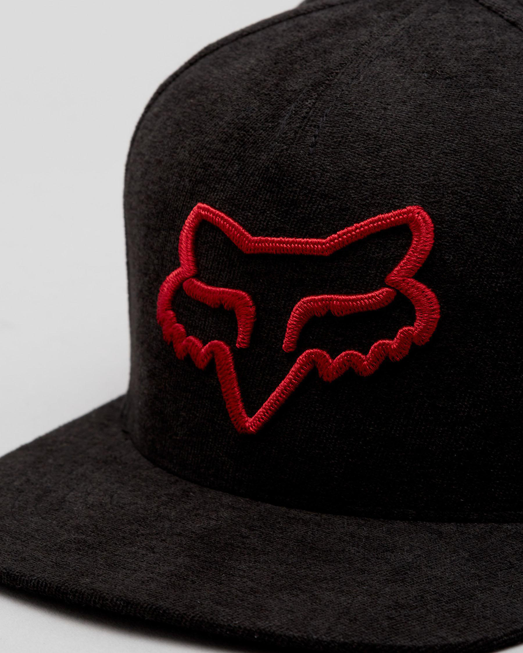 Shop Fox Instill Snapback 2.0 Cap In Black - Fast Shipping & Easy ...