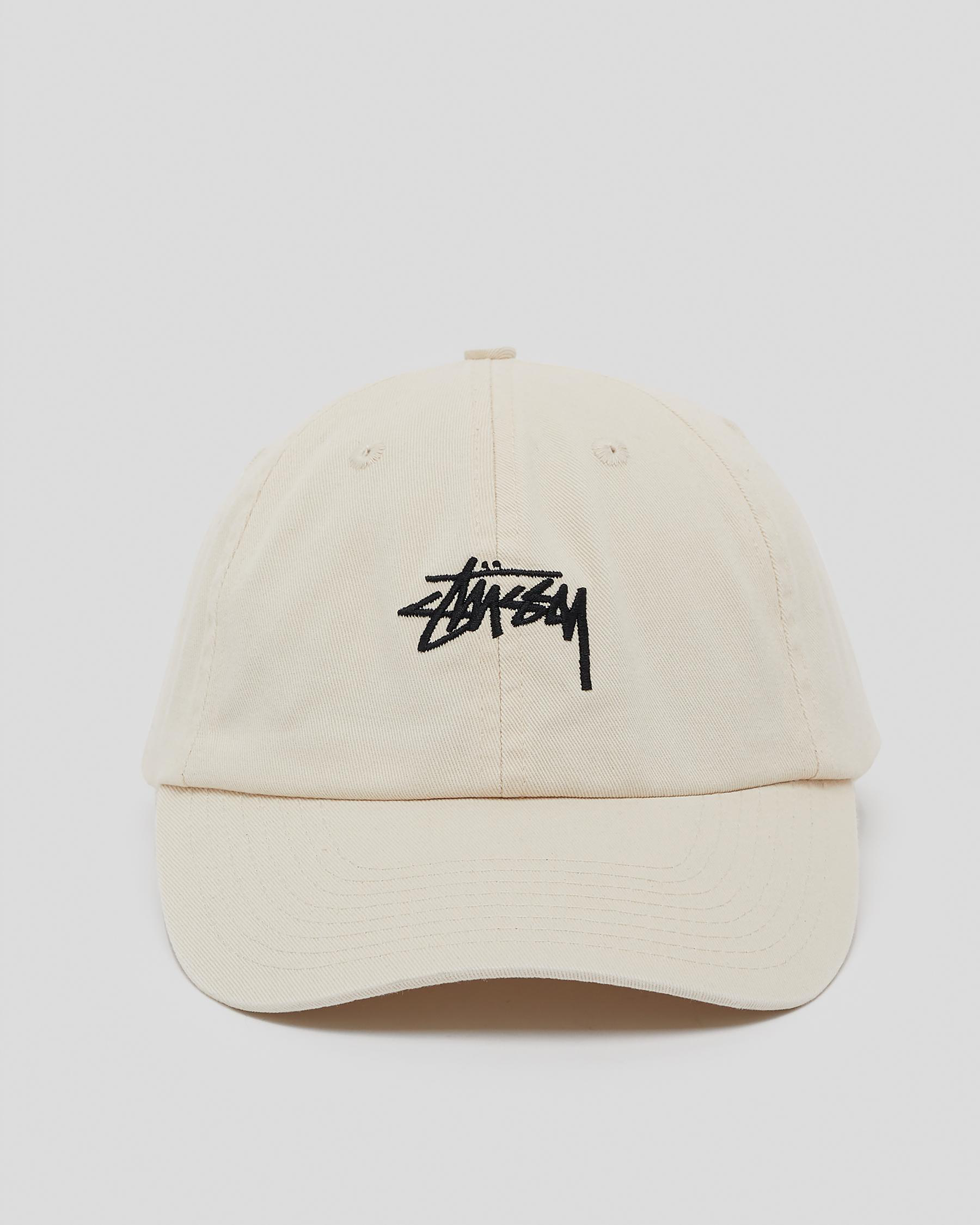 Shop Stussy Stock Low Pro Cap In Oatmeal - Fast Shipping & Easy Returns ...