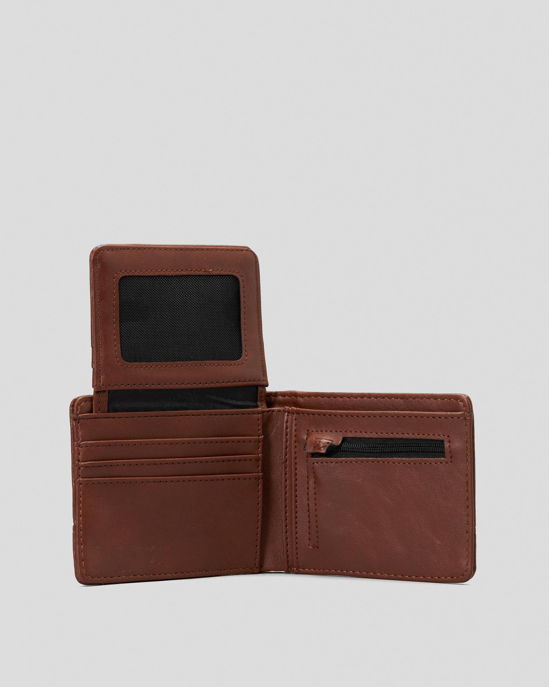 Shop Billabong Dimension Wallet In Java Grain - Fast Shipping & Easy ...