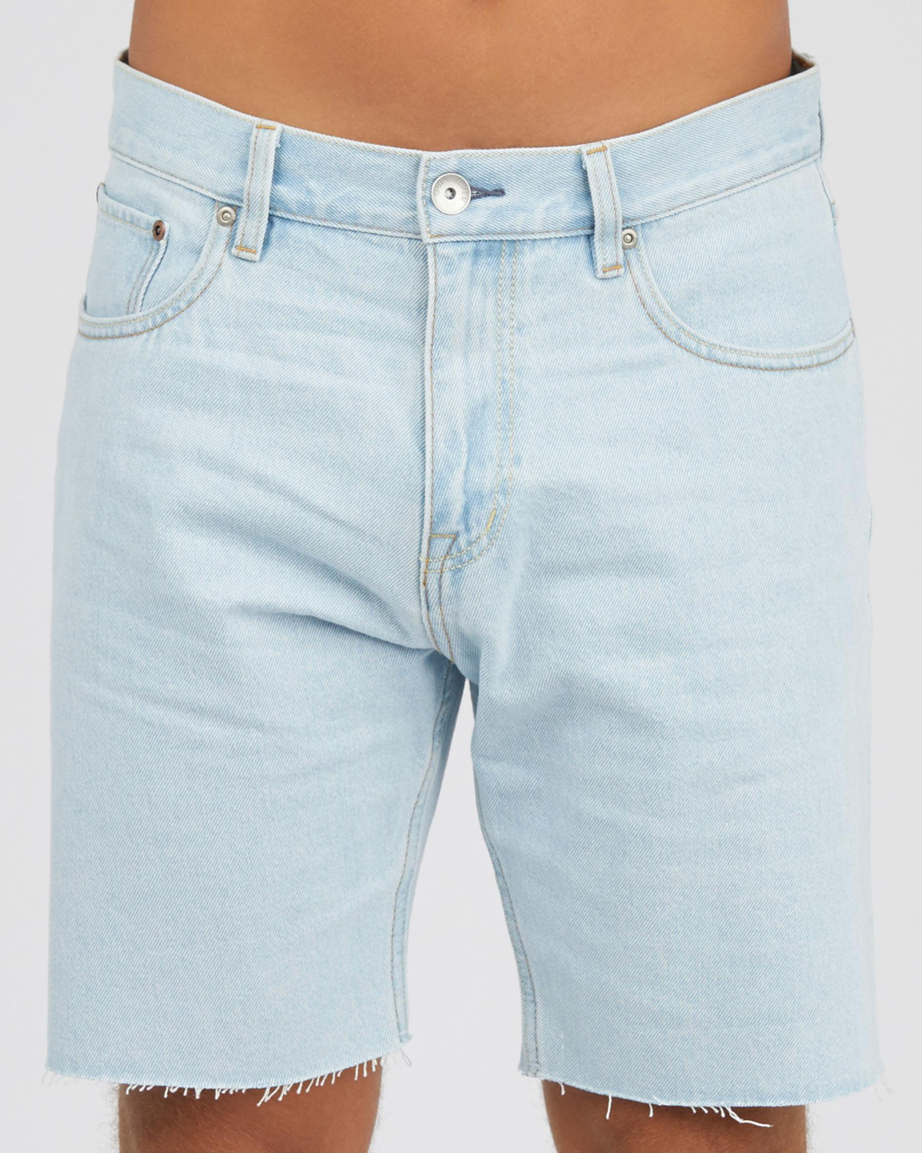 Shop Quiksilver High Water Shorts In Ice - Fast Shipping & Easy Returns ...