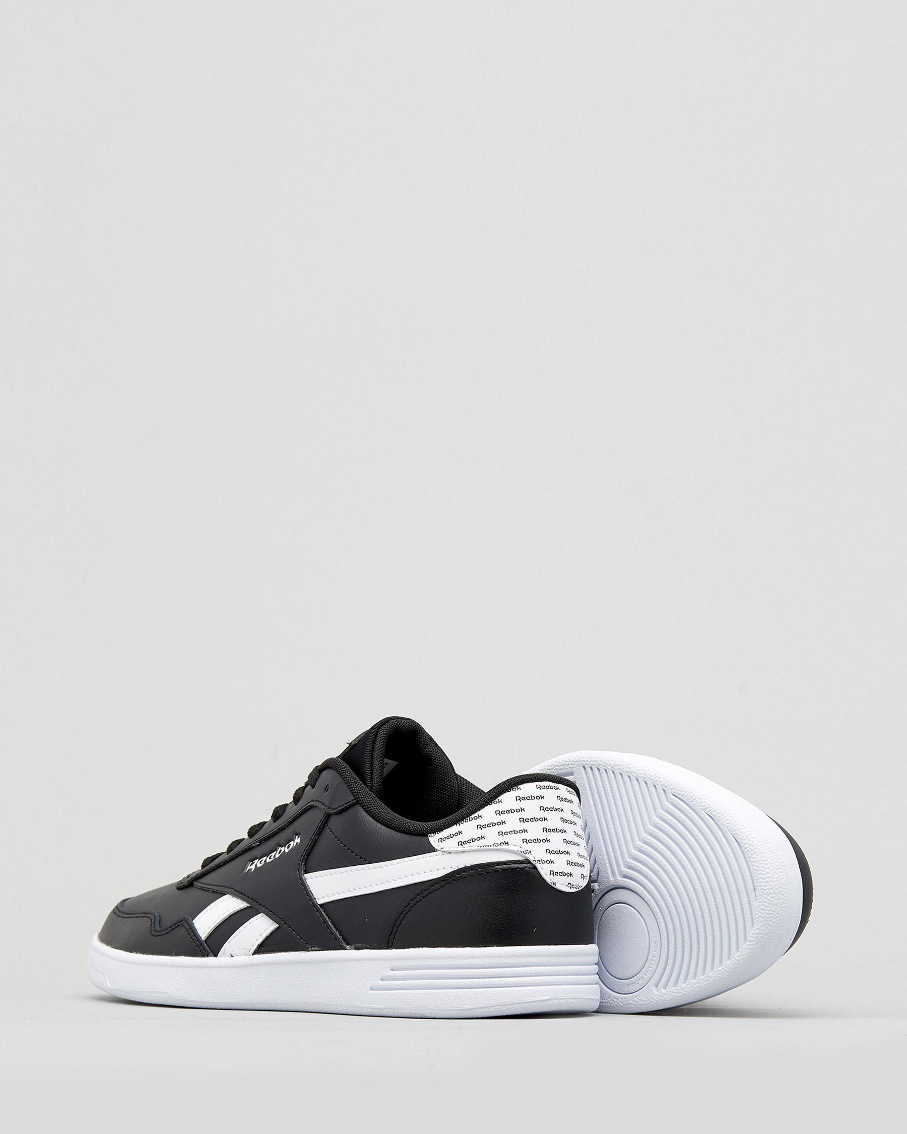 Shop Reebok Royal Techque T Shoes In Black/white/black - Fast Shipping ...