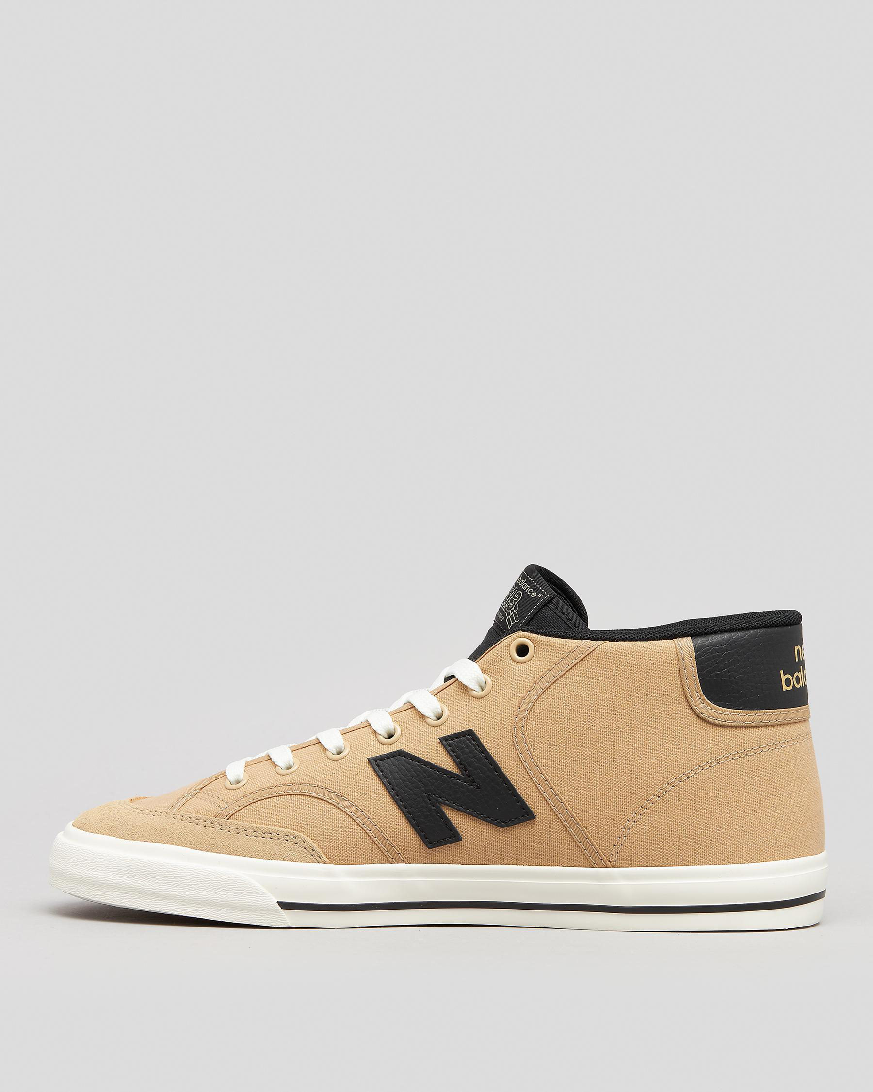 Shop New Balance NB 213 Shoes In Tan/black - Fast Shipping & Easy ...