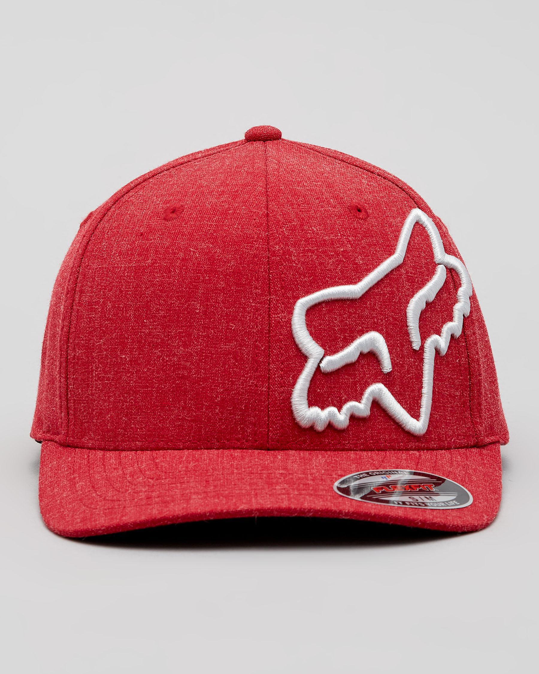 Shop Fox Clouded Flexfit 2.0 Cap In Chili - Fast Shipping & Easy ...