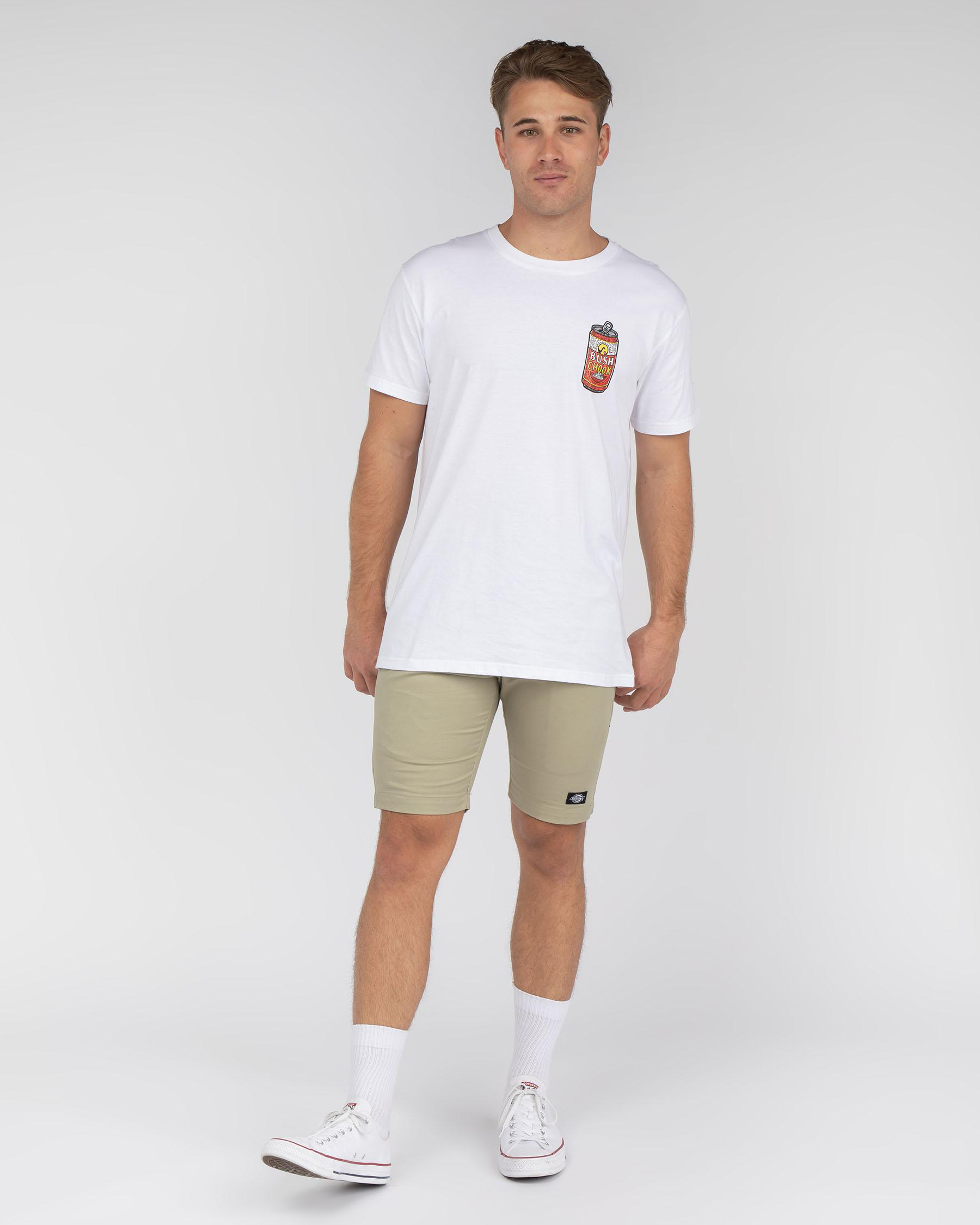 Shop Bush Chook Chook Relief T-Shirt In White - Fast Shipping & Easy ...