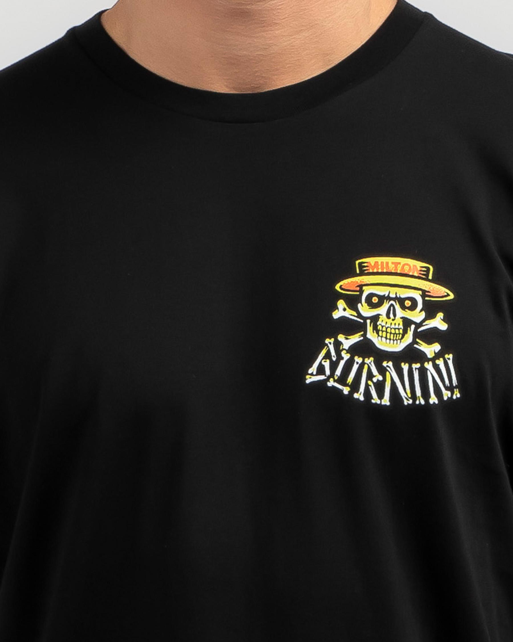 Shop Milton Mango Burnin' T-Shirt In Black - Fast Shipping & Easy ...