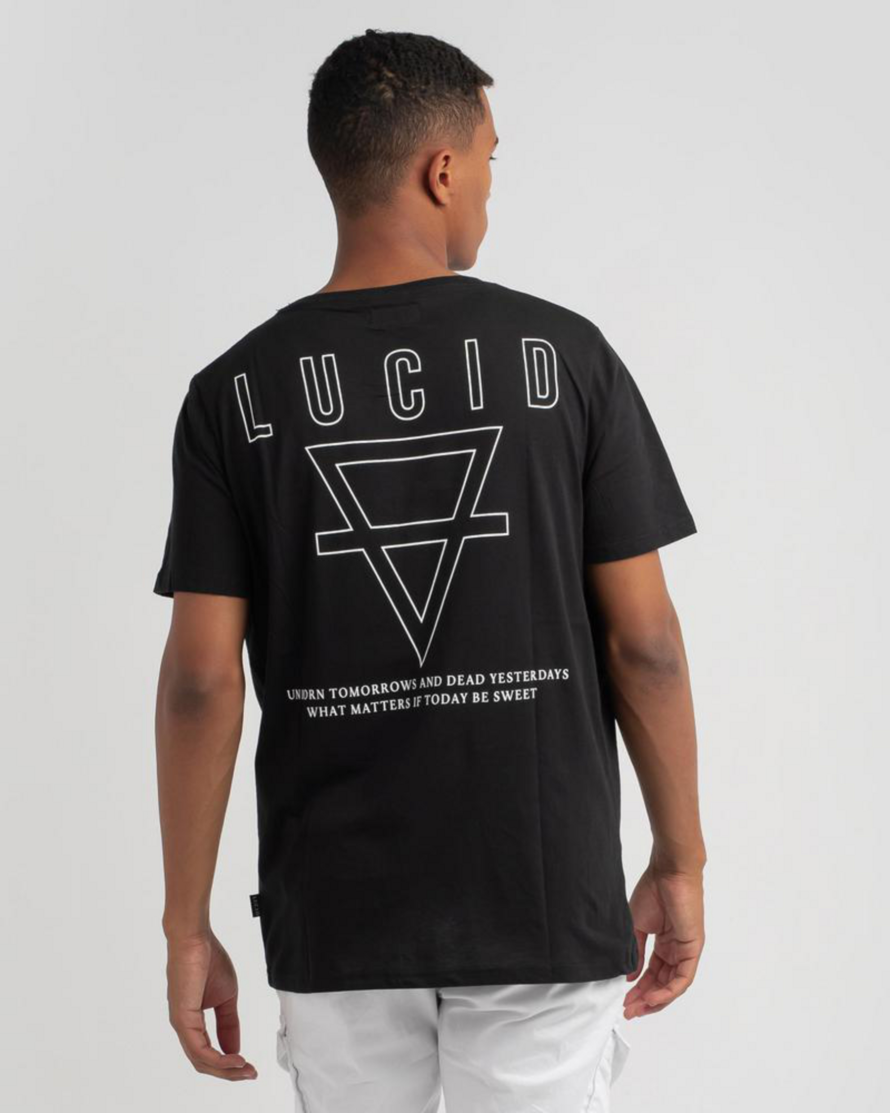 Shop Lucid Framework T-Shirt In Black - Fast Shipping & Easy Returns ...