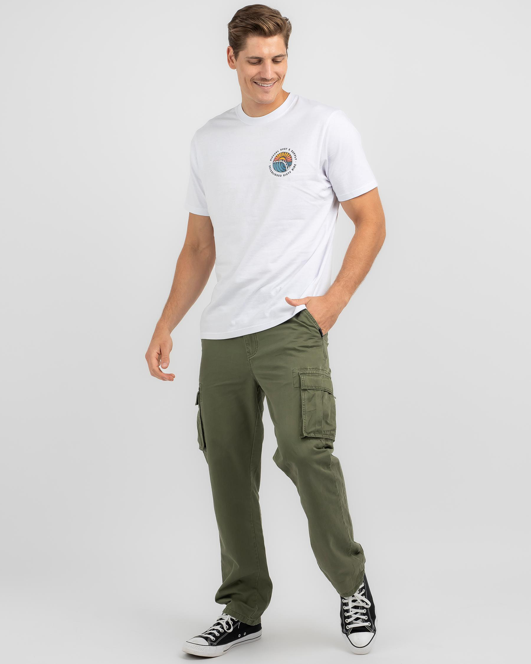 Shop Rusty Manila Cargo Pants In Army - Fast Shipping & Easy Returns ...