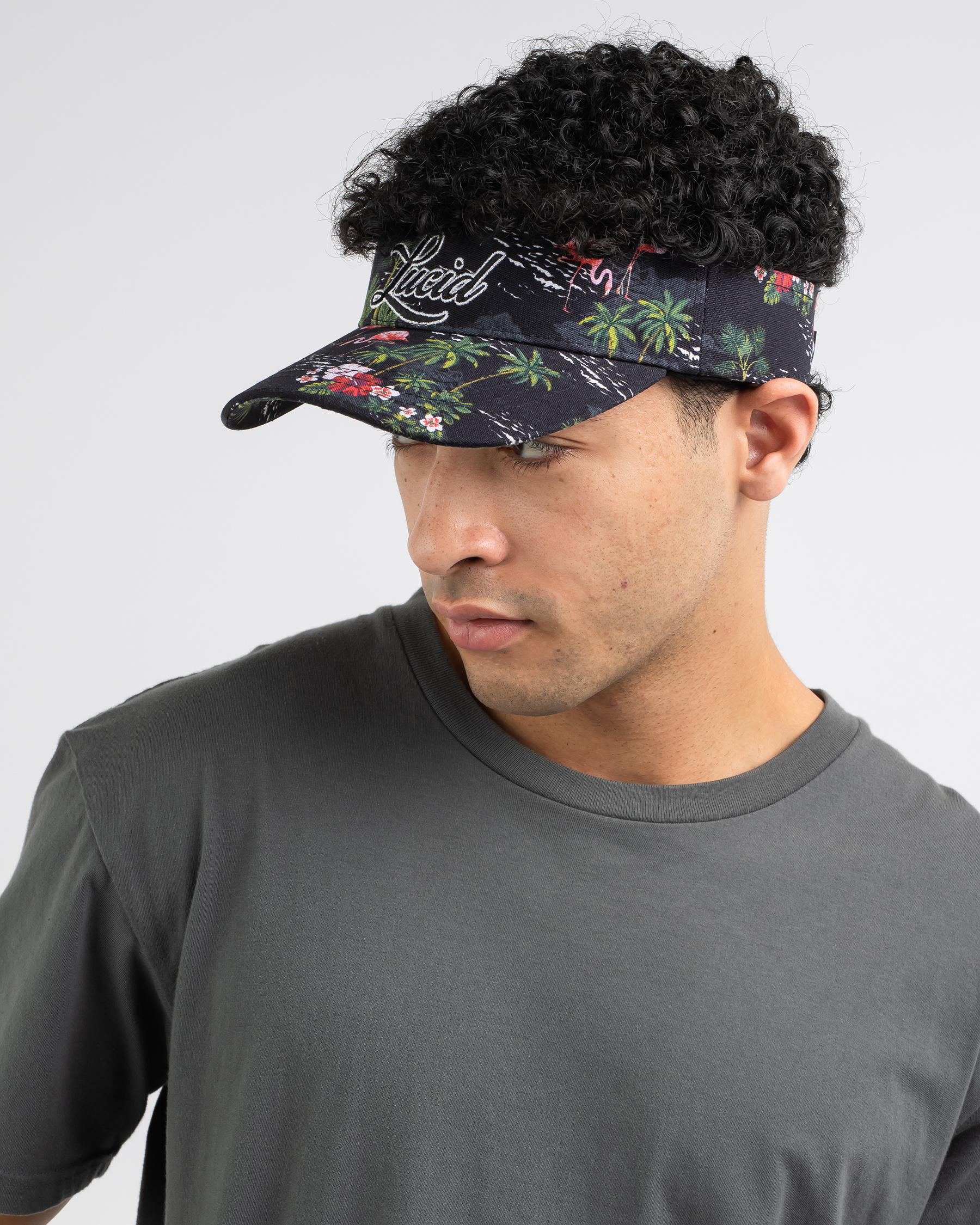 Shop Lucid Arcadia Visor In Floral - Fast Shipping & Easy Returns ...