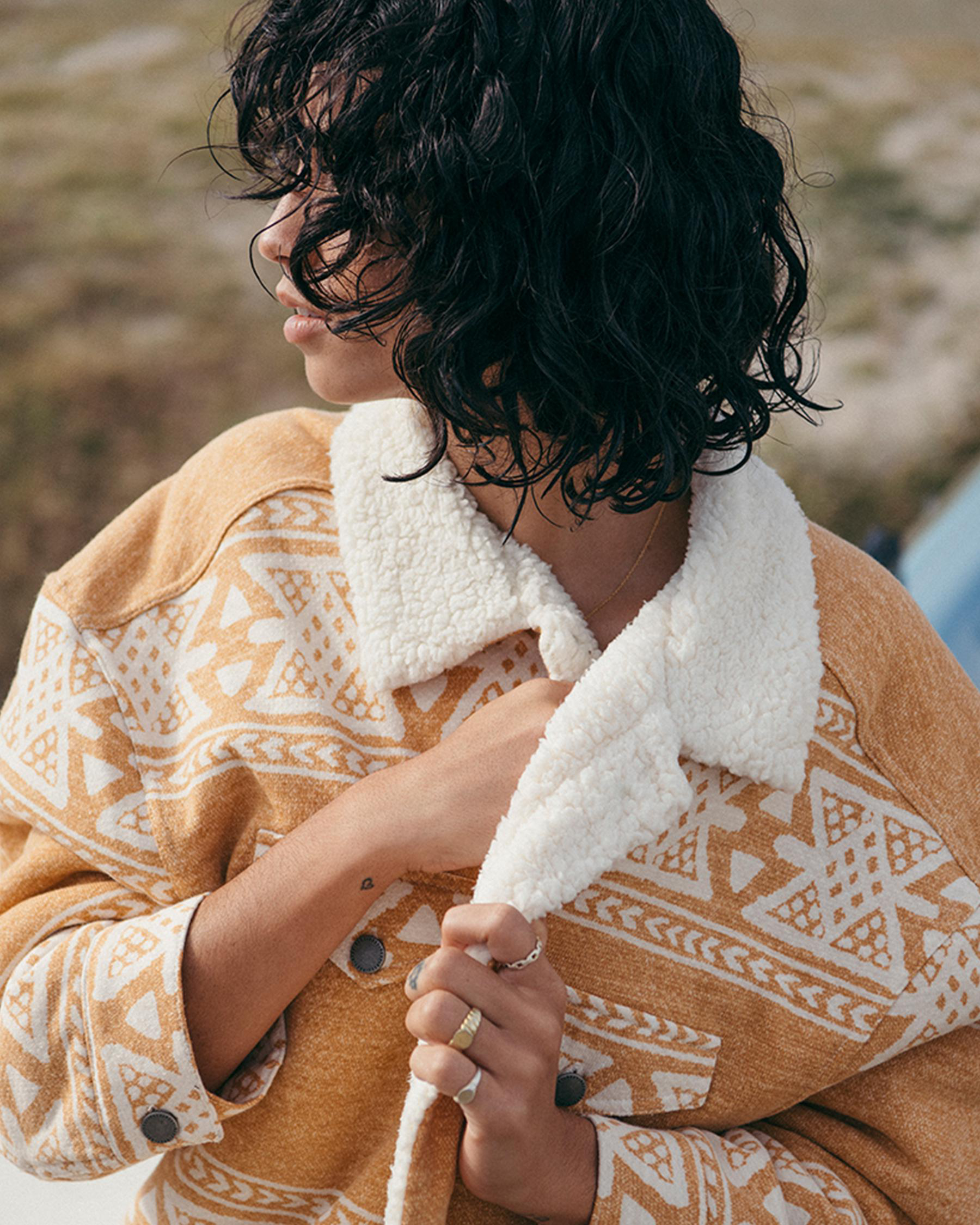 Shop Billabong Gold Dust Jacket In Mustard - Fast Shipping & Easy ...