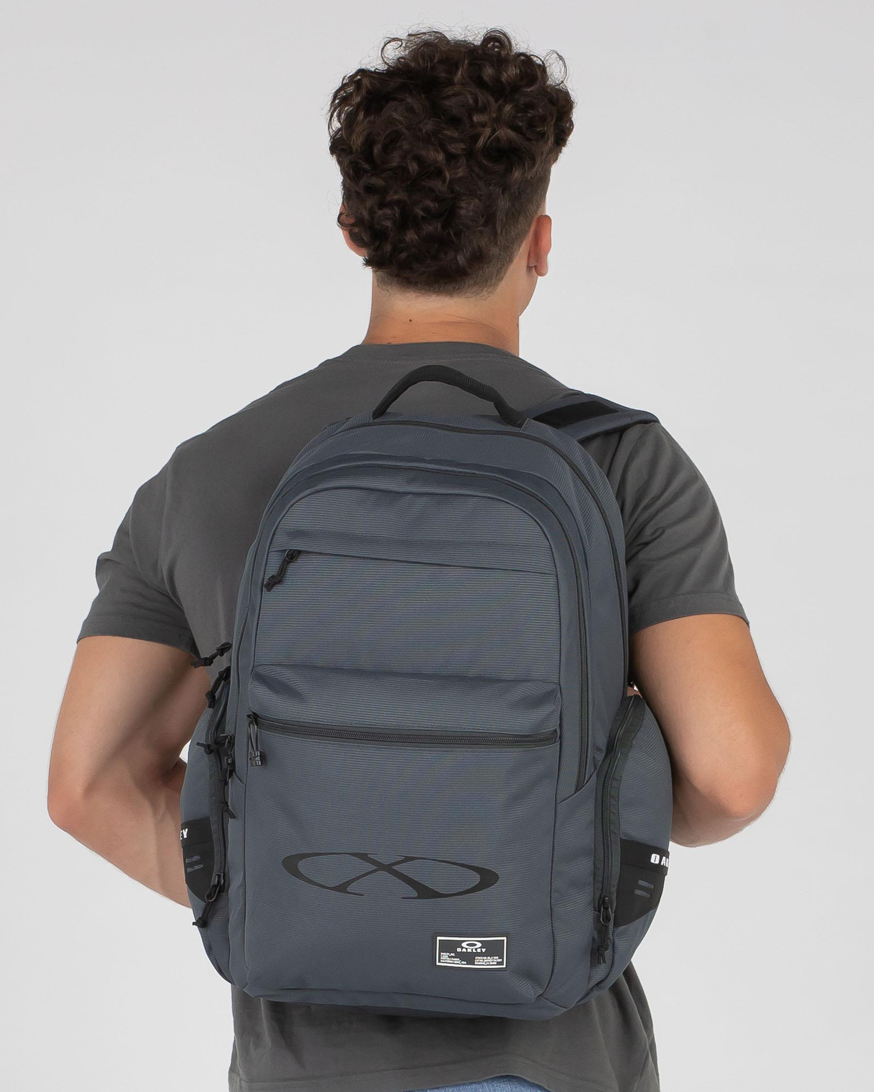 Shop Oakley Metal Logo Backpack In Shadow - Fast Shipping & Easy ...