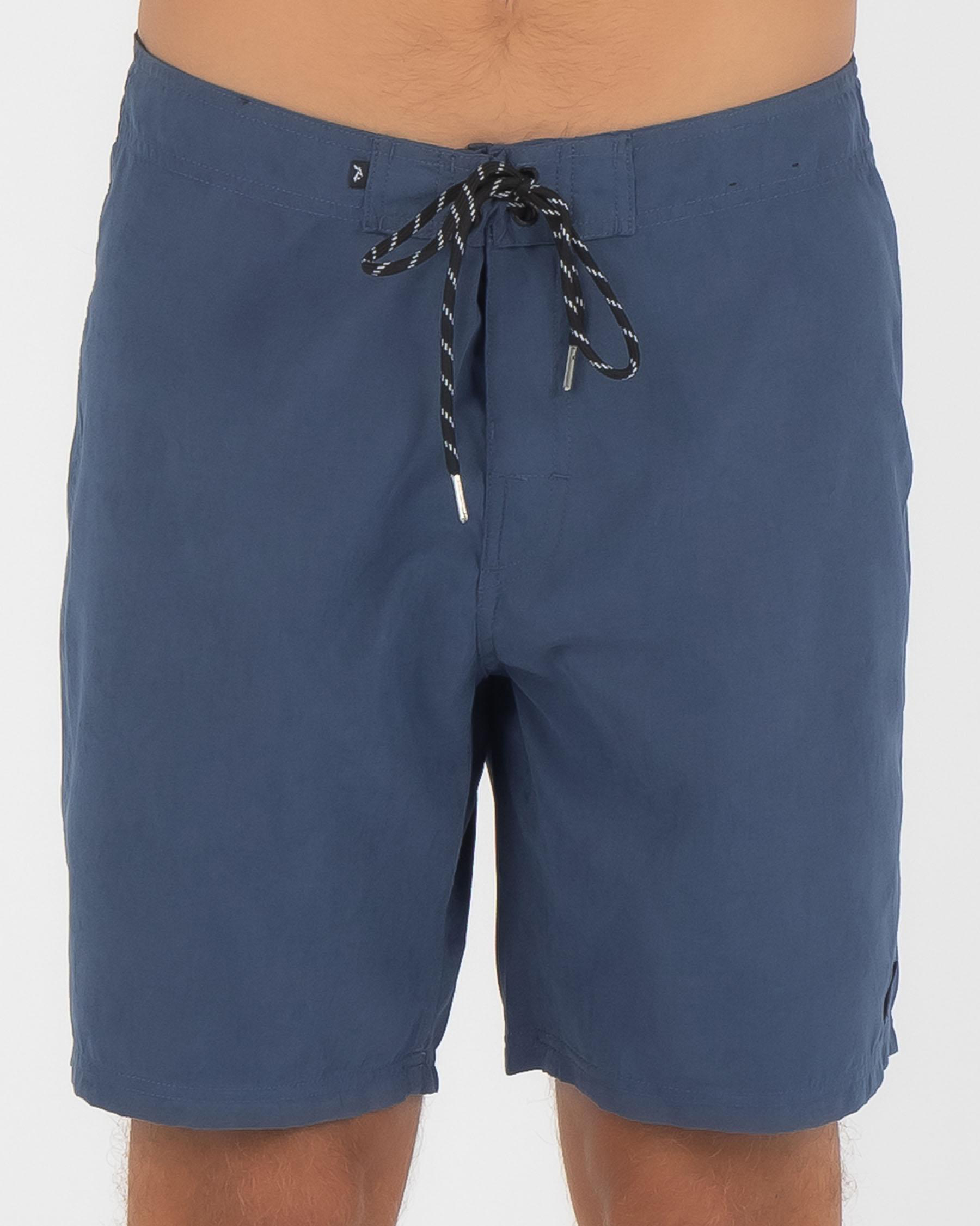 Shop Rusty Dynamic Board Shorts In Washed Navy - Fast Shipping & Easy ...