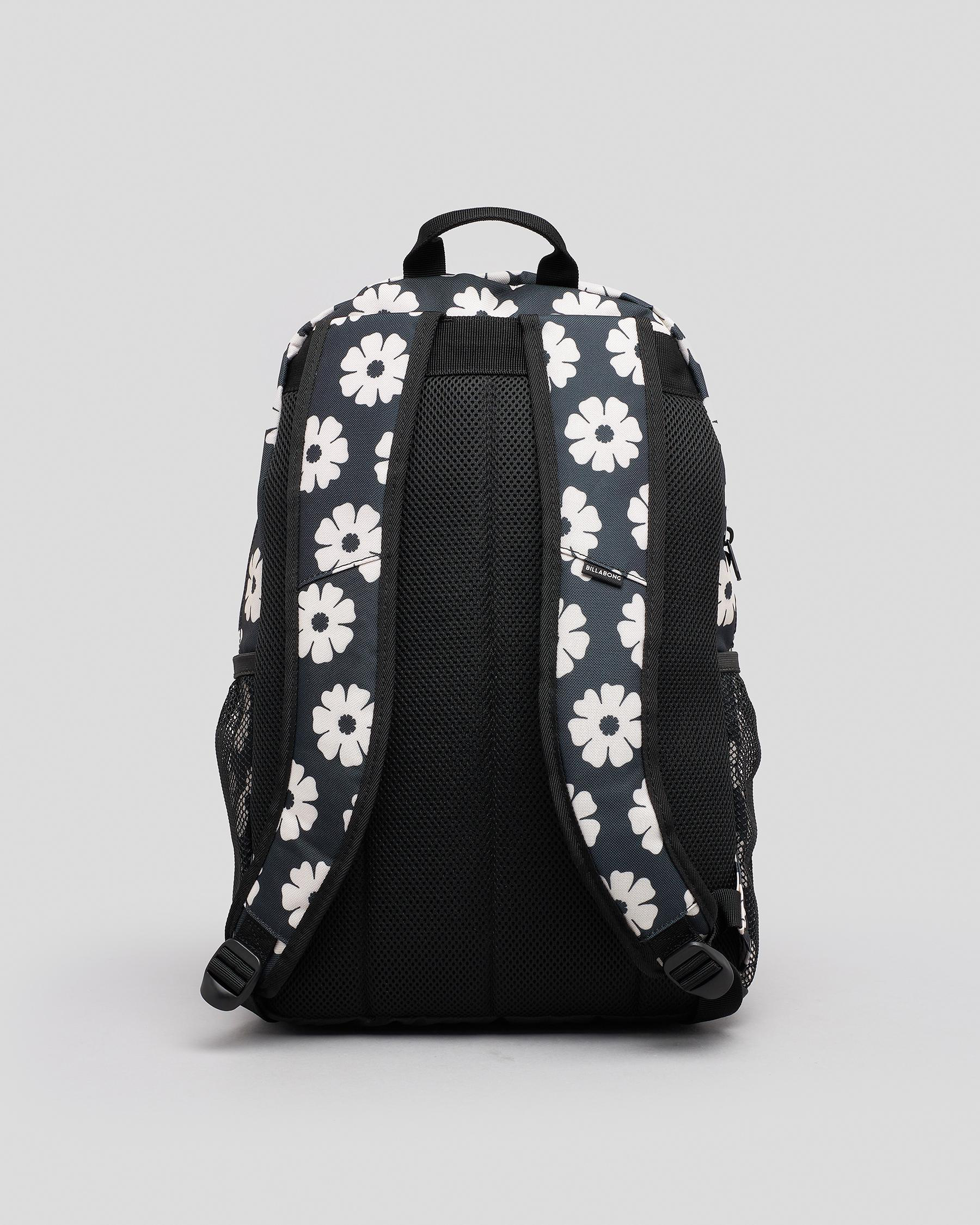 Shop Billabong Feel Good Tao Backpack In Off Black - Fast Shipping ...