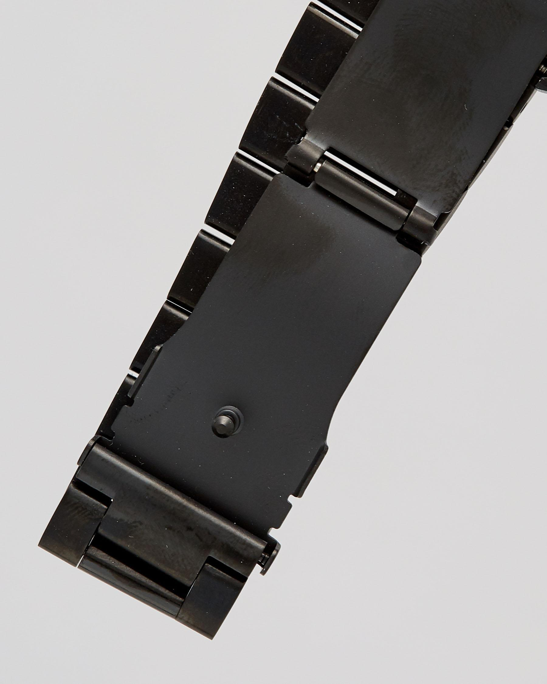 Shop Lucid Shield Steel Watch In Gun/gun/gun/gold - Fast Shipping ...