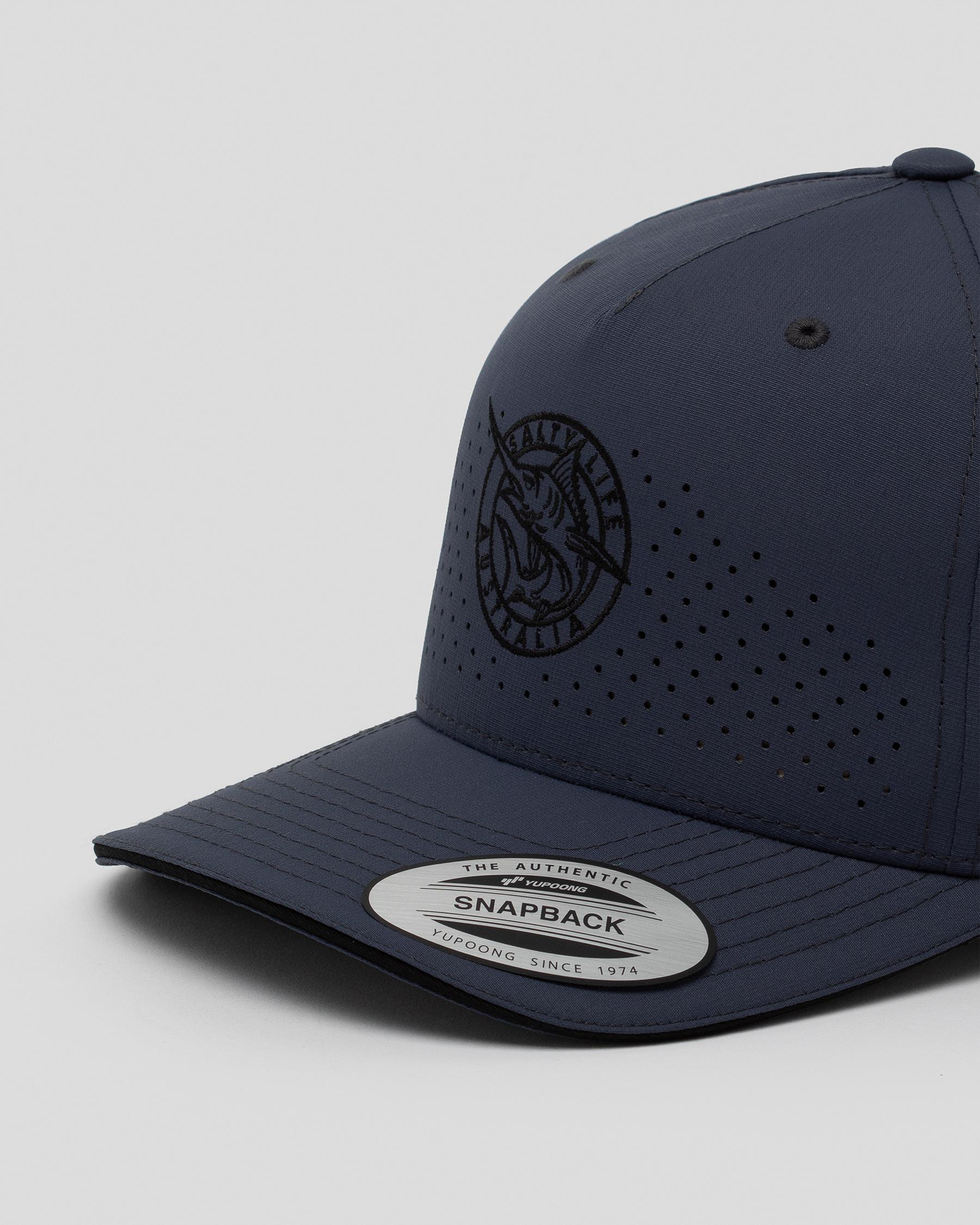 Shop Salty Life Outcasted Snapback Cap In Grey - Fast Shipping & Easy ...