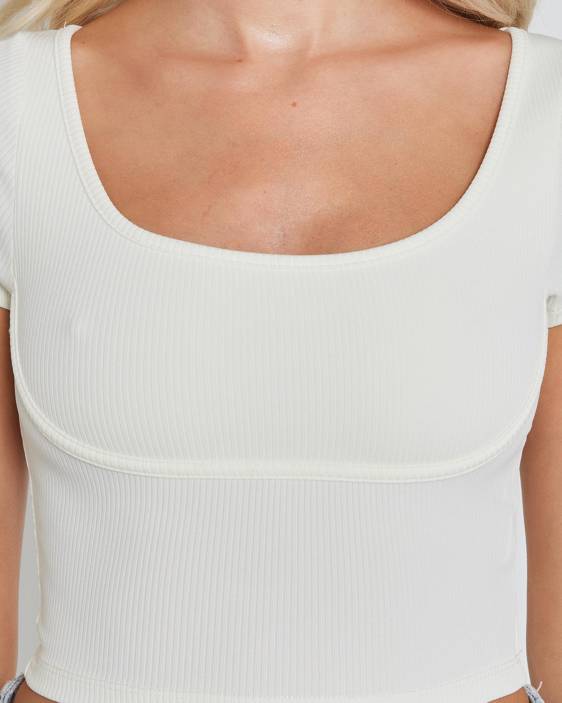 Shop Ava And Ever Riley Top In Cream - Fast Shipping & Easy Returns ...