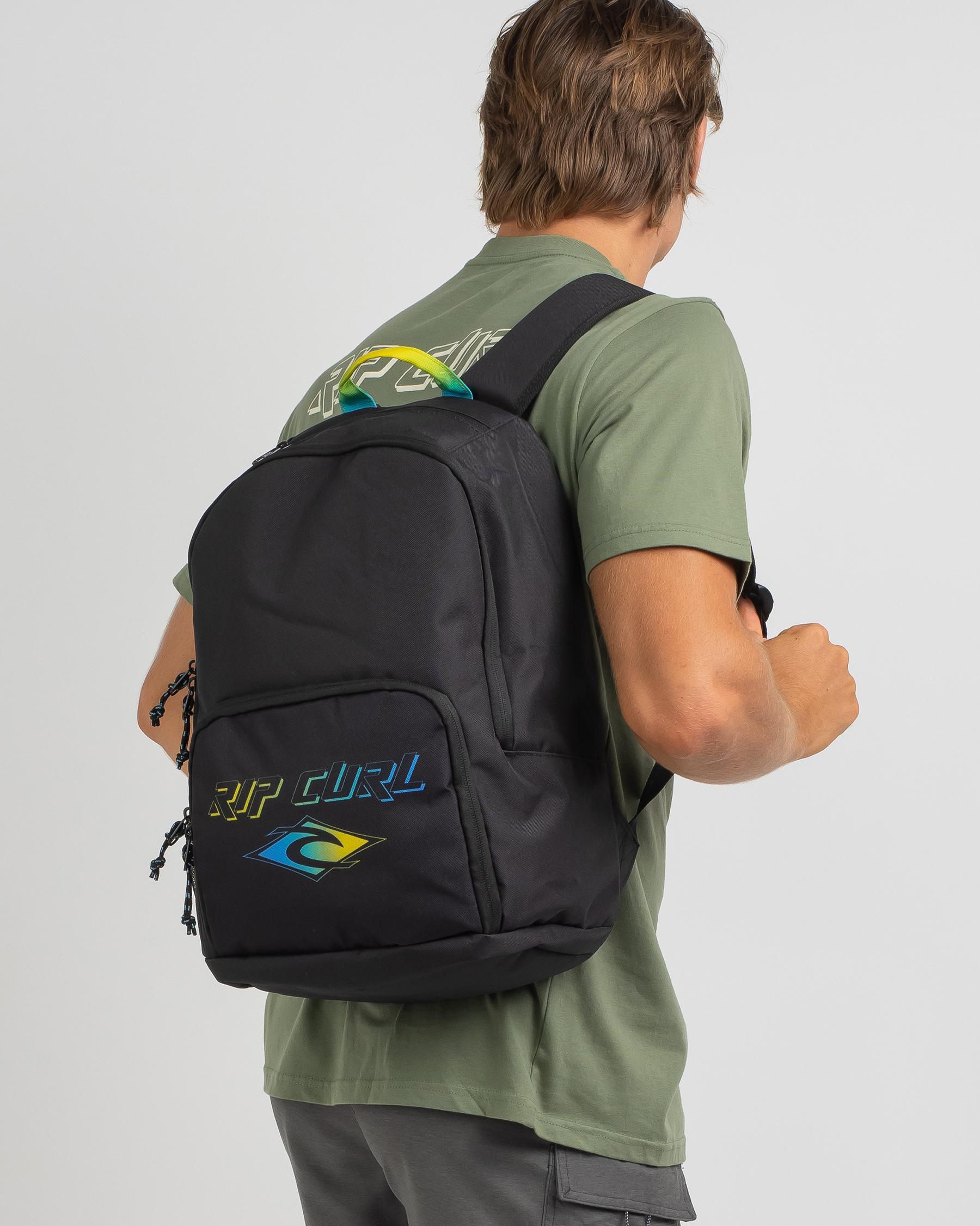 Rip Curl Evo 24L Diamond Eco Backpack In Black - FREE* Shipping & Easy ...