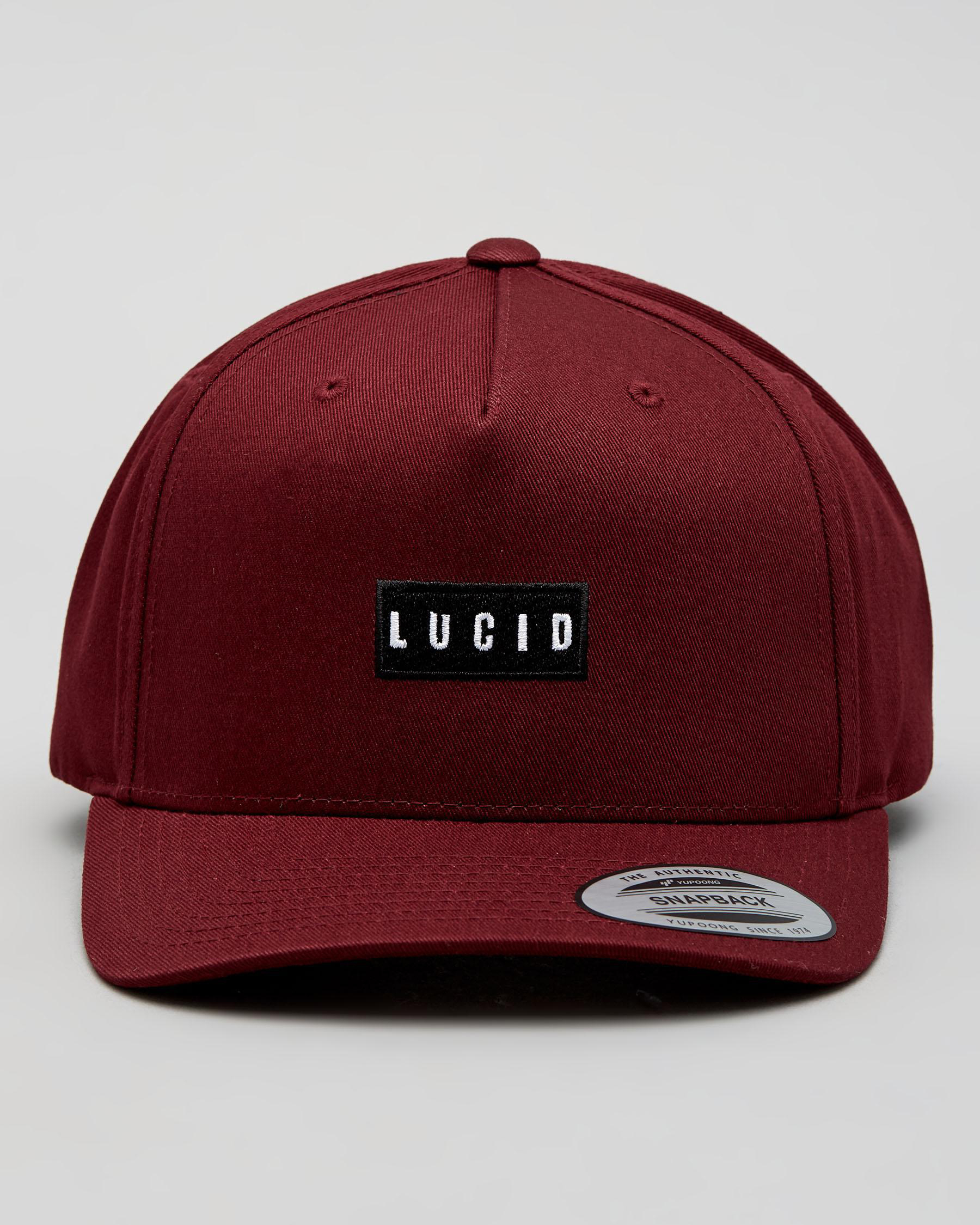 Shop Lucid Instinct Snapback Cap In Port - Fast Shipping & Easy Returns ...
