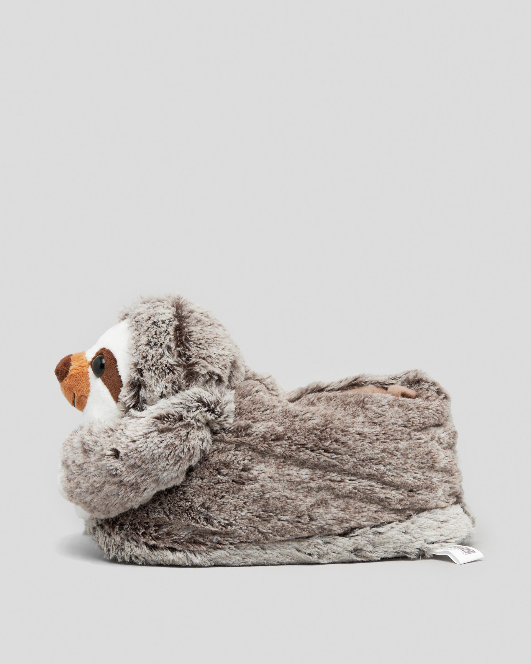 Get It Now Sloth Slippers In Grey | City Beach Australia