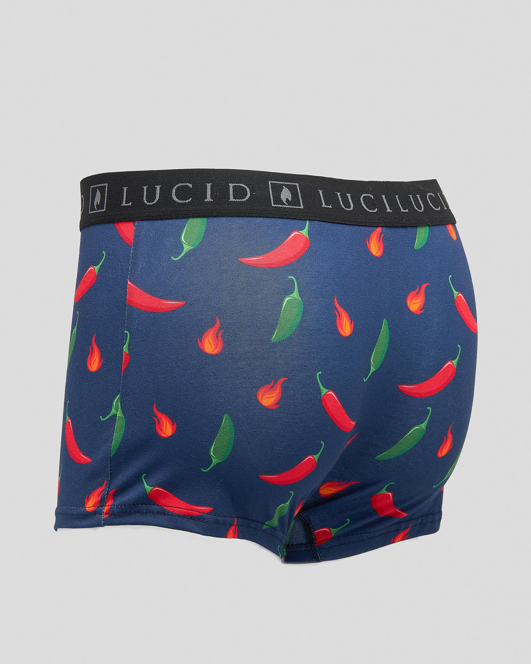Shop Lucid Spicy Boxers In Navy - Fast Shipping & Easy Returns - City ...