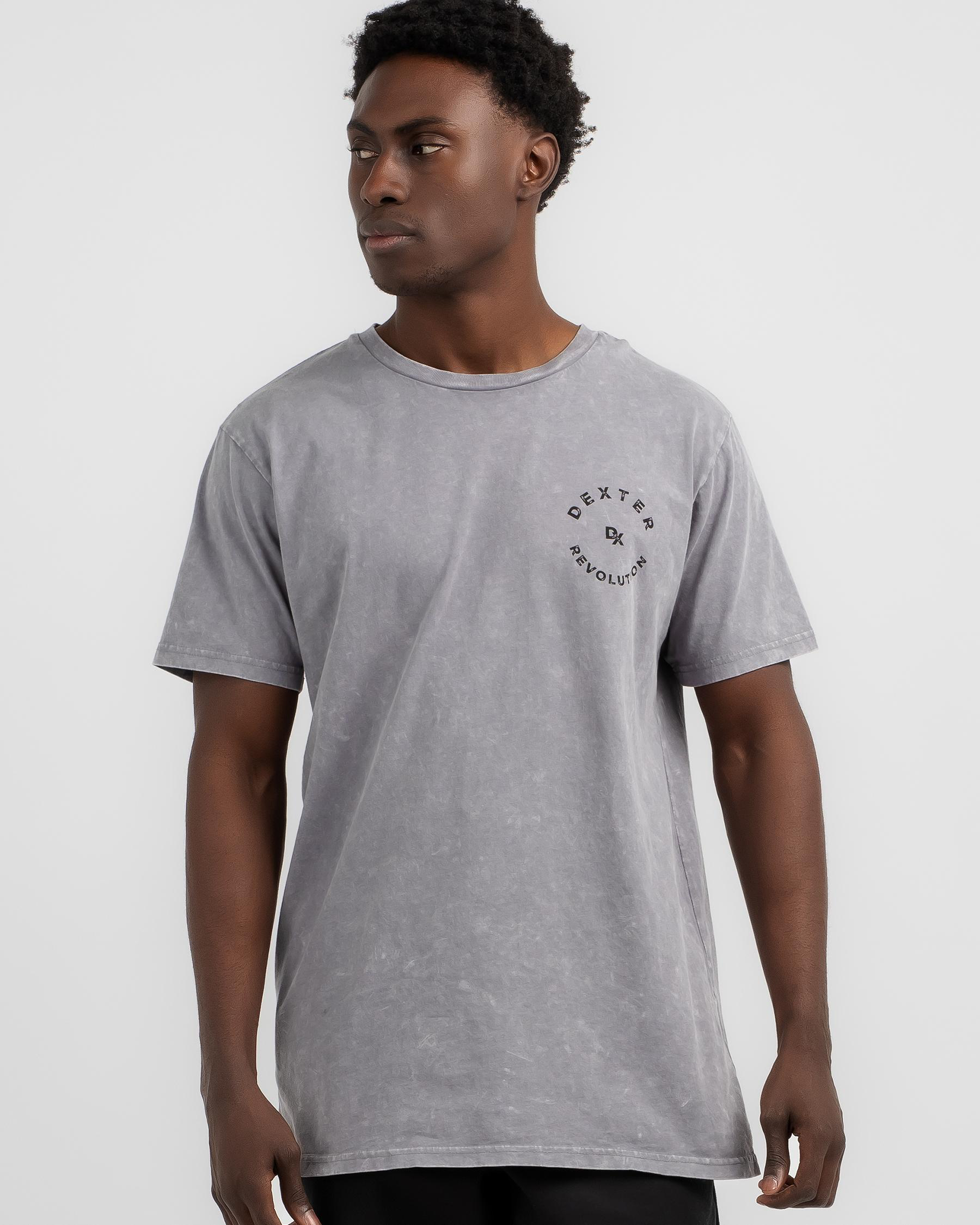 Shop Dexter Live Fast T-Shirt In Light Grey Acid - Fast Shipping & Easy ...