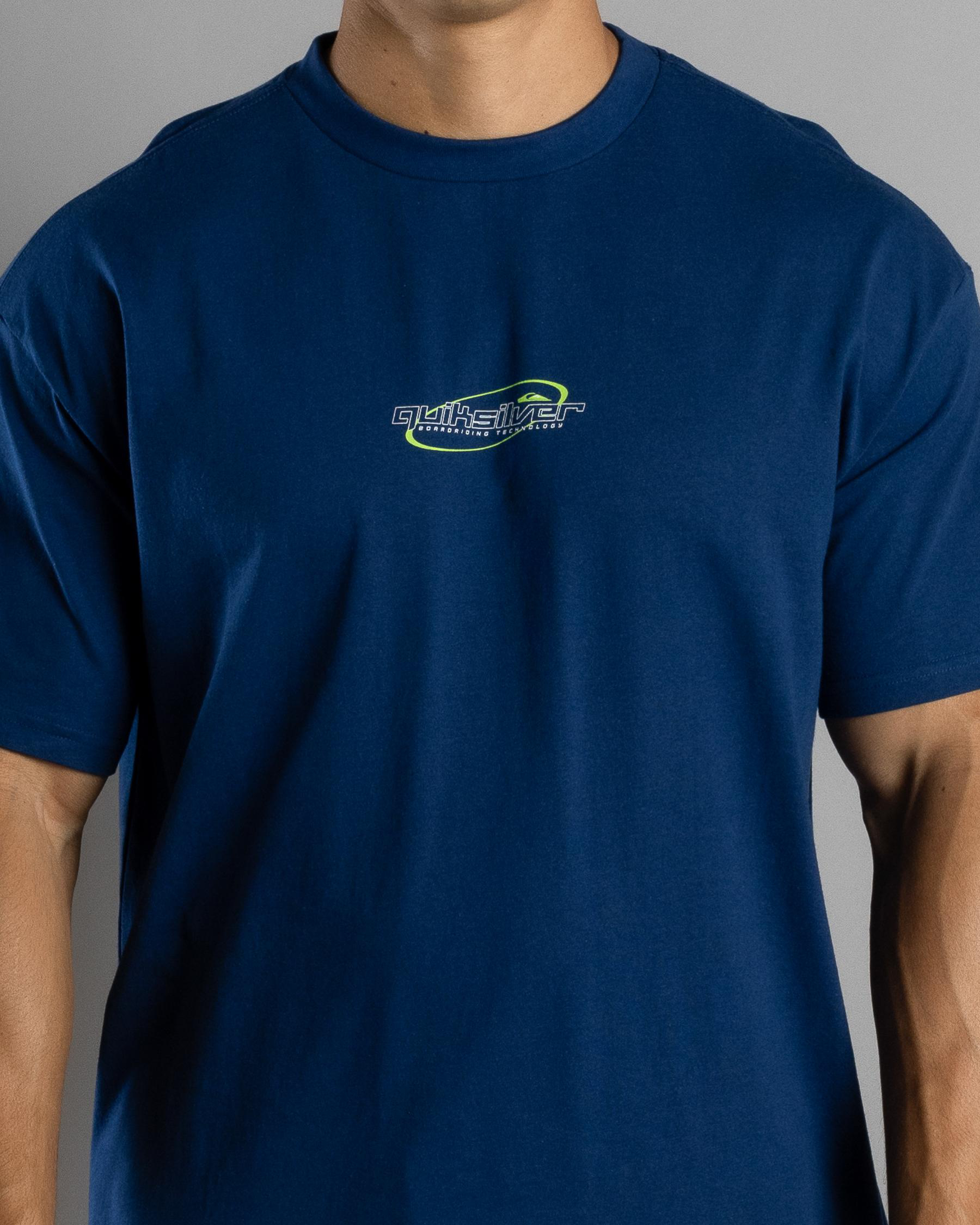 Shop Quiksilver Meteor T-Shirt In Estate Blue - Fast Shipping & Easy Returns - City Beach Australia