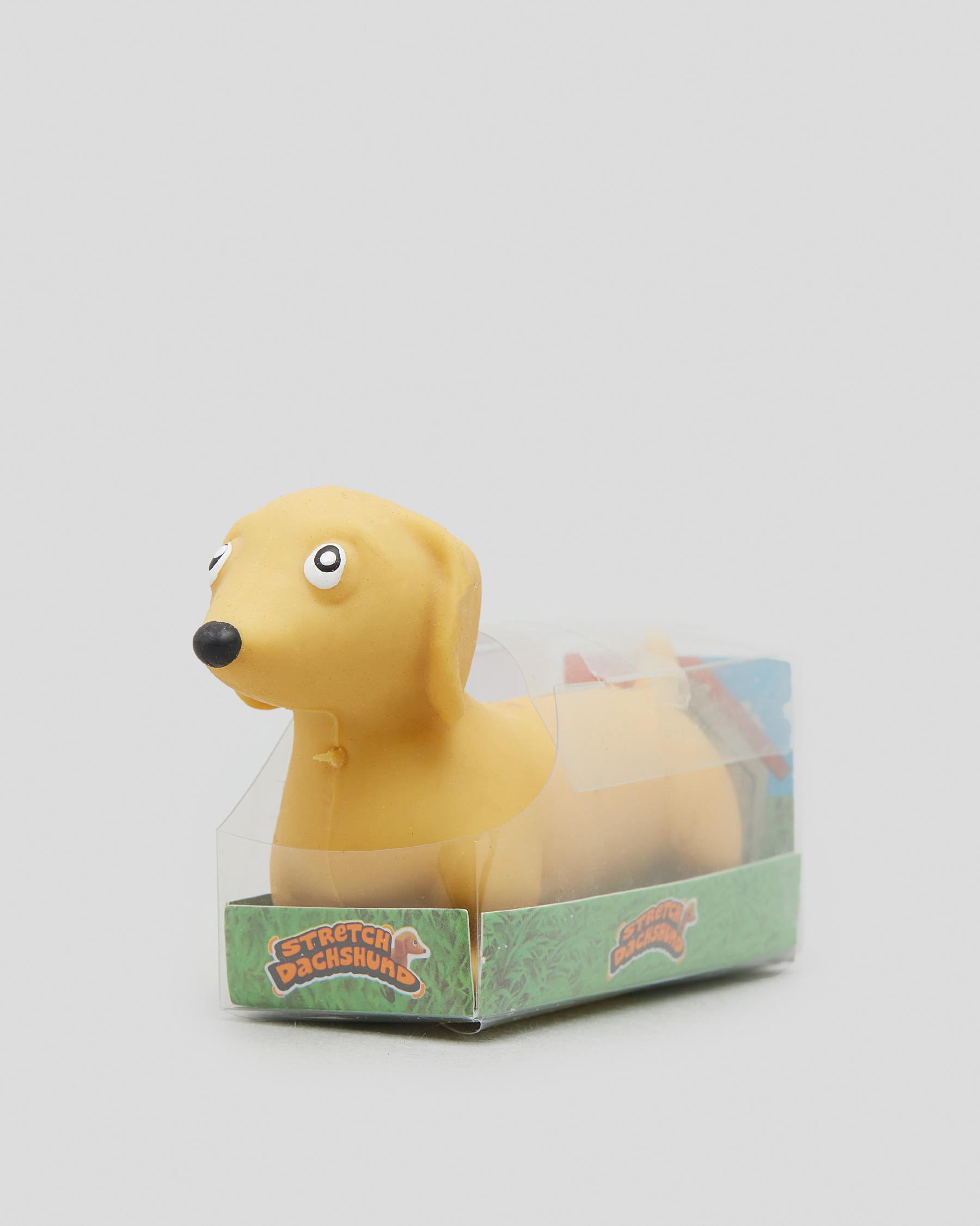 Shop Get It Now Stretchy Dash Hound Toy In Beige - Fast Shipping & Easy ...