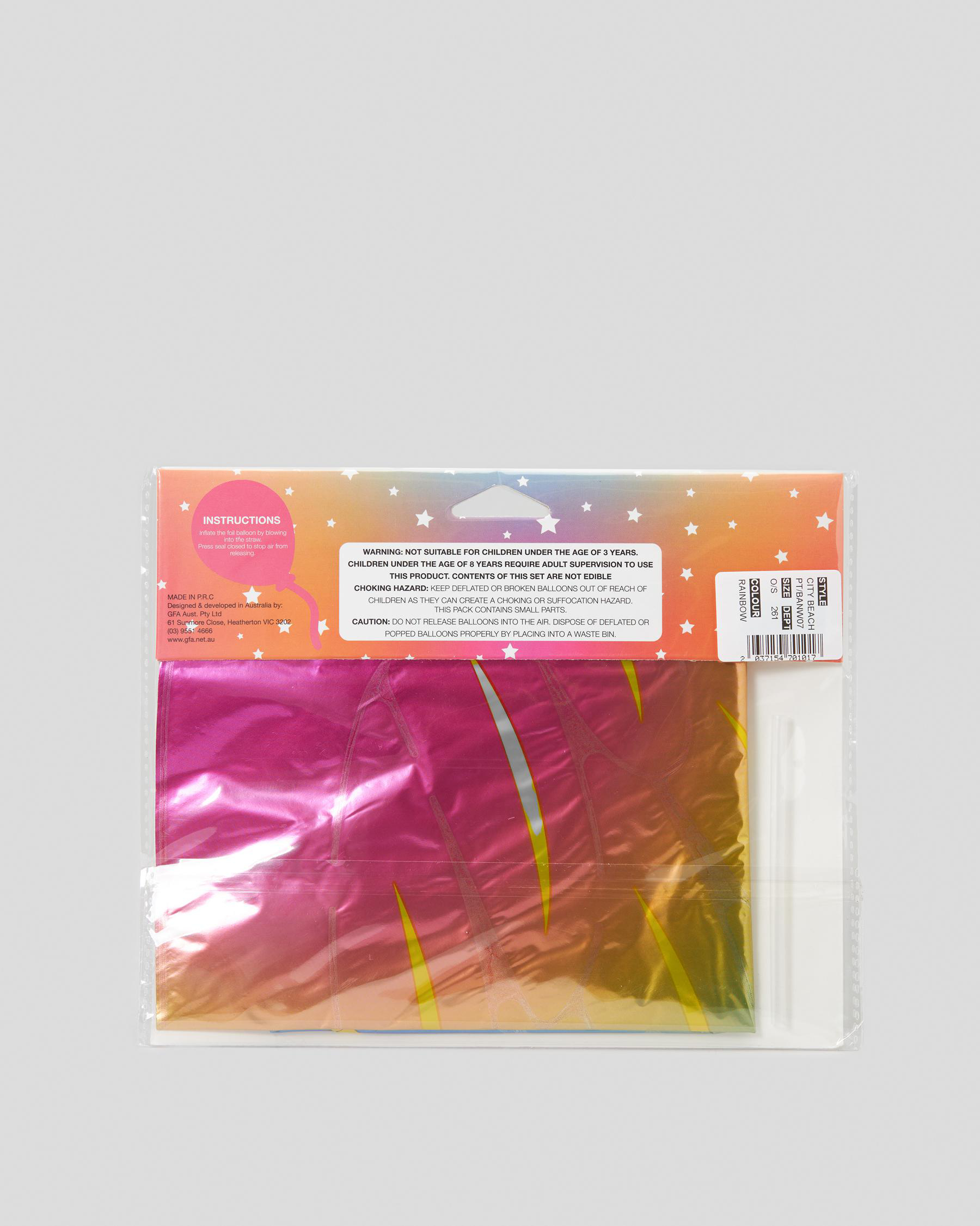 Shop Get It Now Dragon Balloon Wings In Rainbow - Fast Shipping & Easy ...