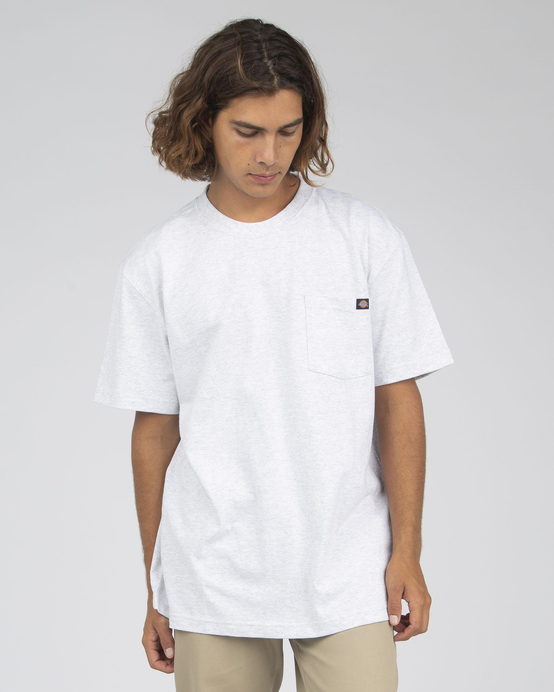 Shop Dickies Heavy T-Shirt In Ash Grey - Fast Shipping & Easy Returns ...